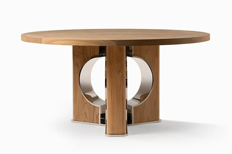 Eclipse Round Dining Table — LINK | Modern Luxury Furnishings For Indoor And Outdoor Living