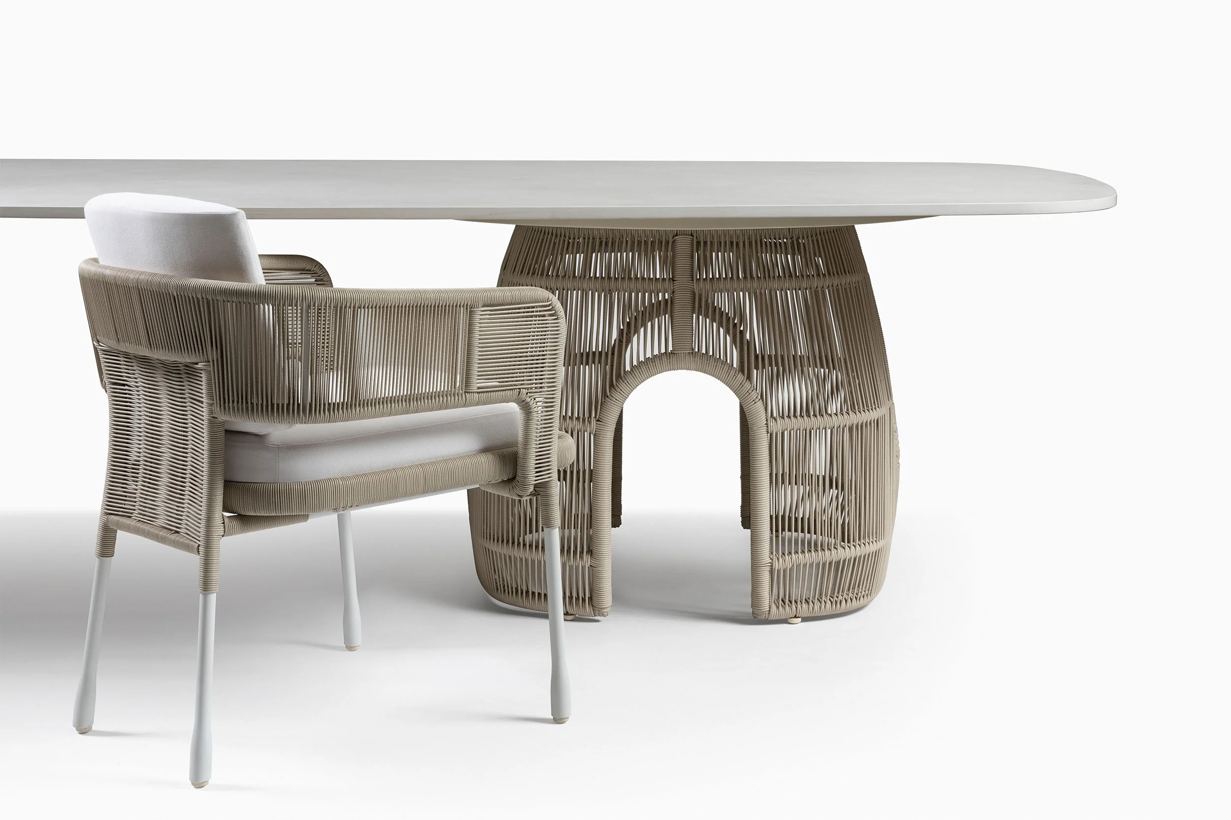 Monterey Dining Table — LINK | Modern Luxury Furnishings For Indoor And ...