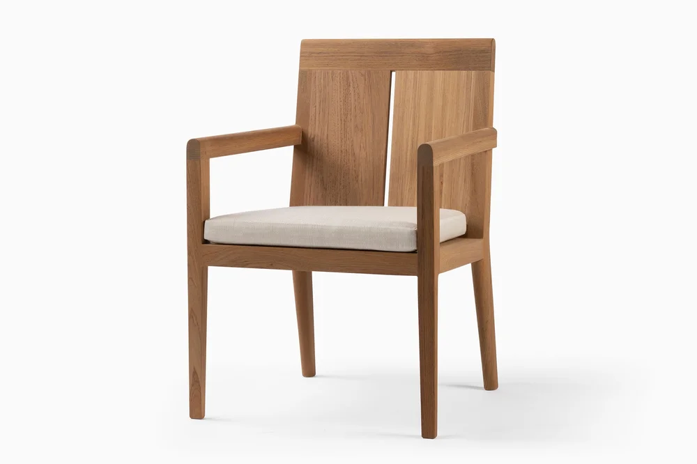 Sand Dollar Dining Arm Chair — LINK | Modern Luxury Furnishings For ...