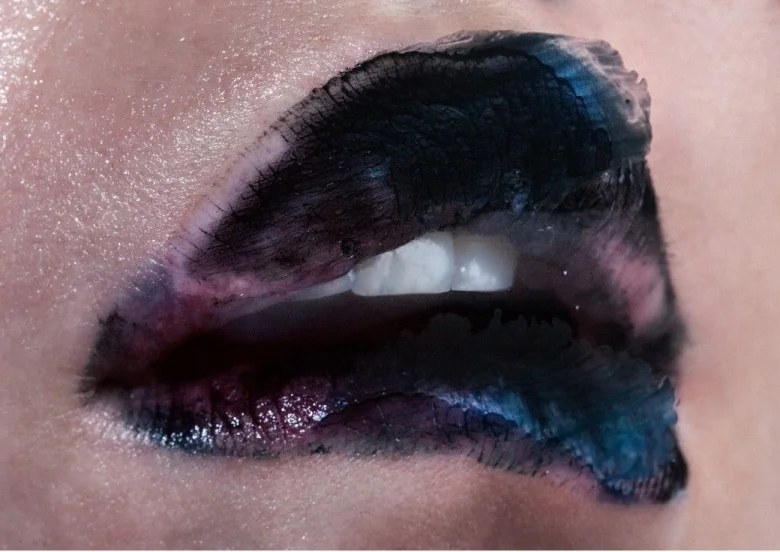 GERALDINE WHARRY Smeared Lips