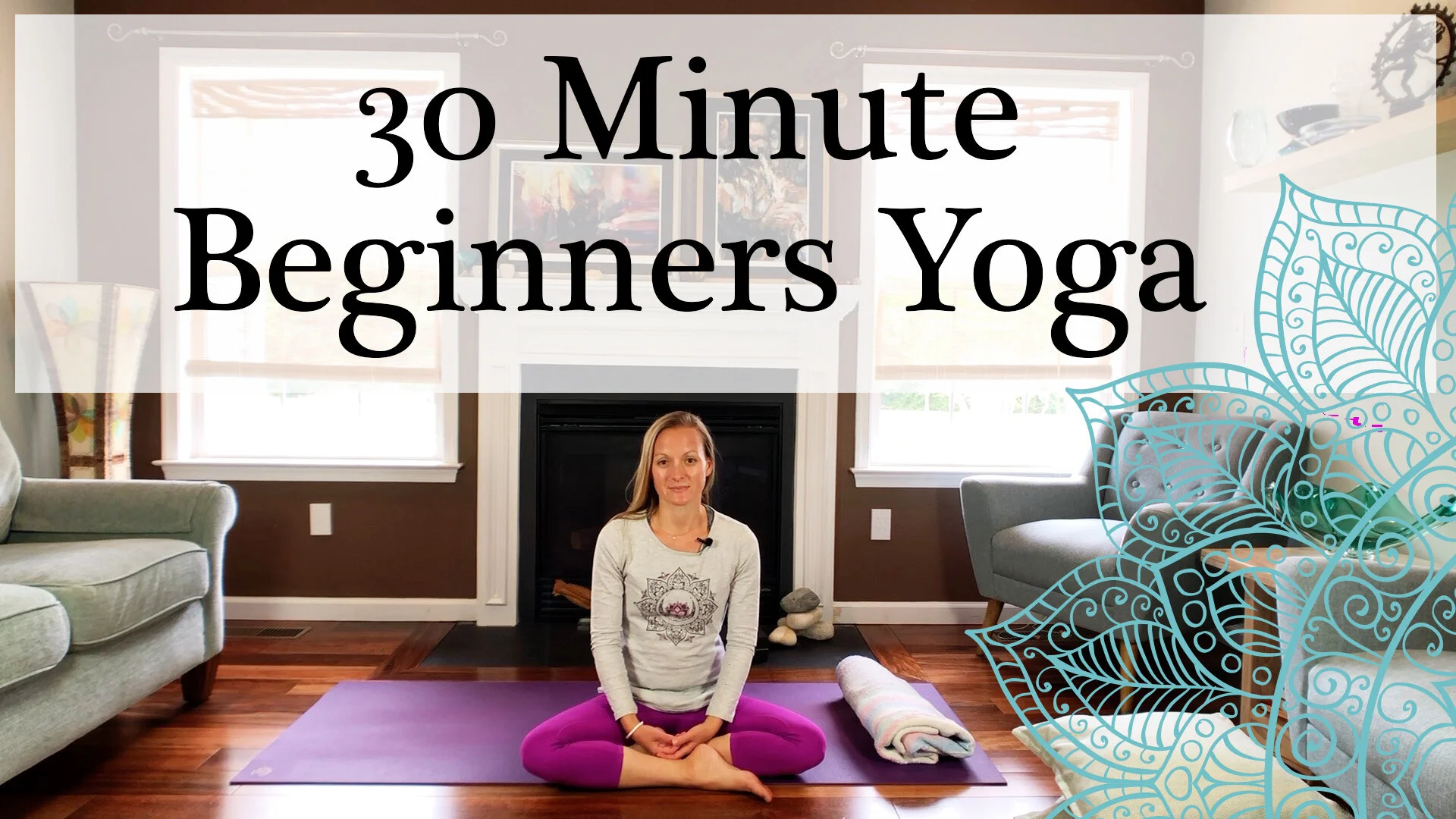 30 MINUTE BEGINNERS YOGA PART 1 - Yoga for Complete Beginners, an ...