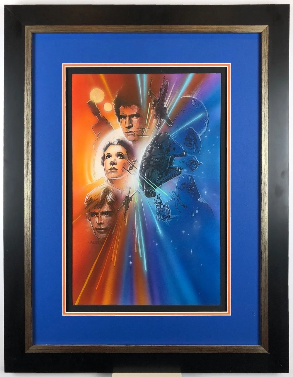 Framed Star Wars Posters