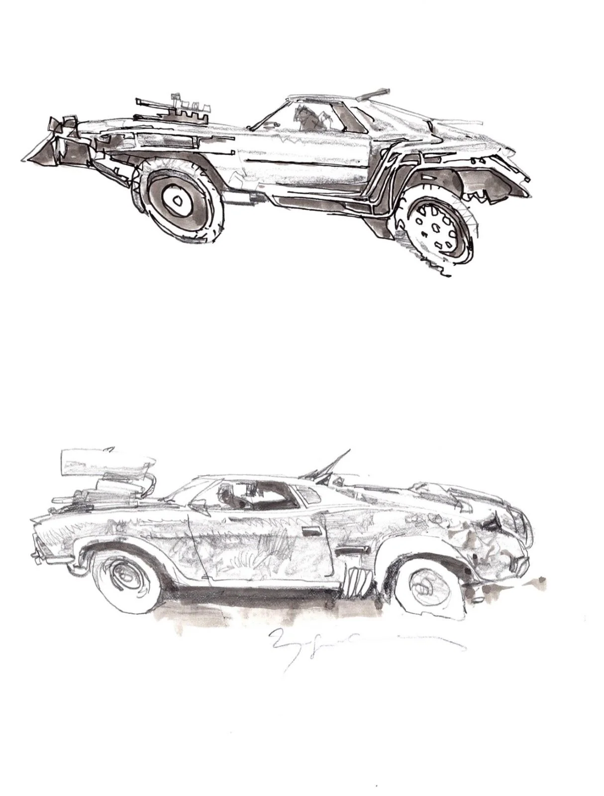 Mad Max Original Art For Sale | ComicArtTracker