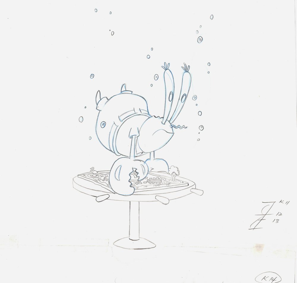 How To Draw The Krusty Krab Step By Step