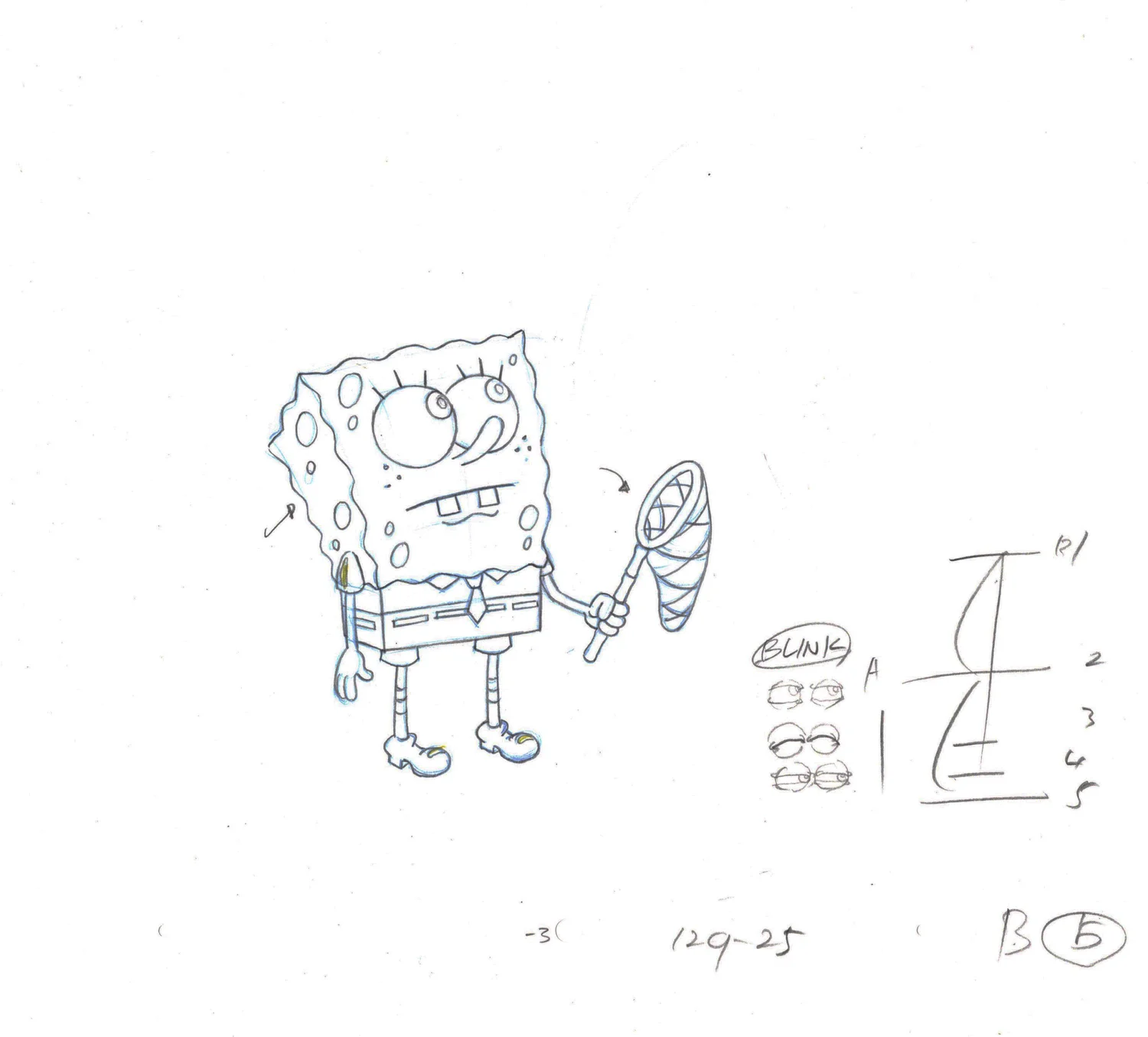 First Spongebob Drawing