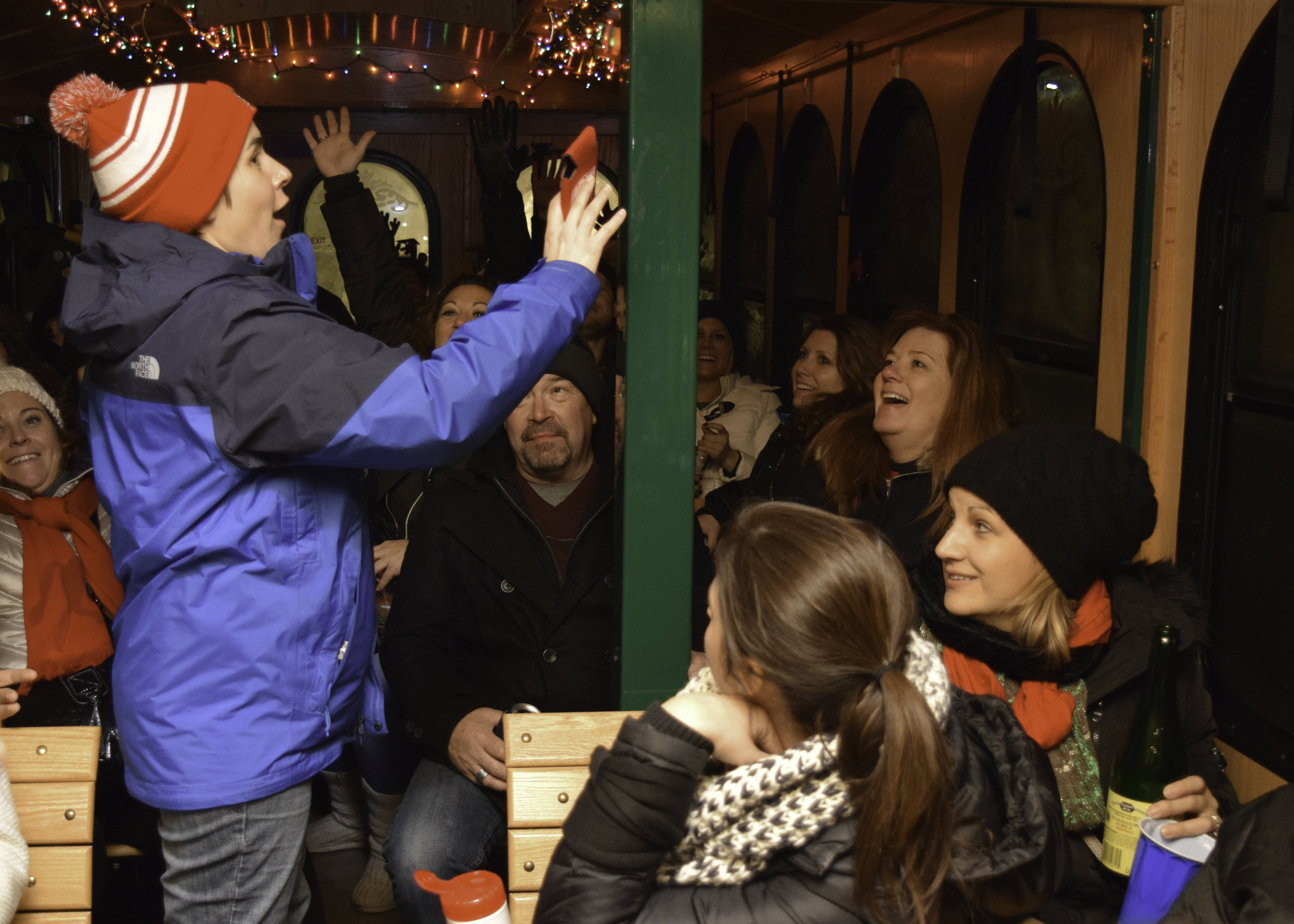 Detroit Christmas Party — Holiday Lights Trolley