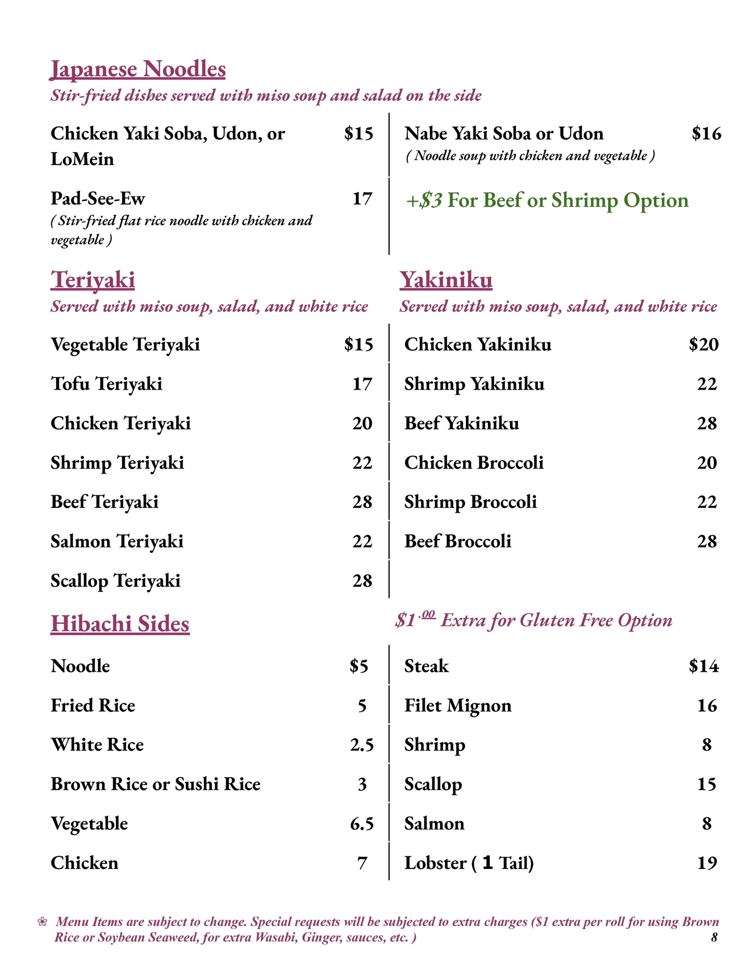 Izumi Sushi and Hibachi