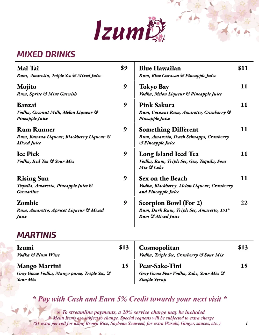 Izumi Sushi and Hibachi