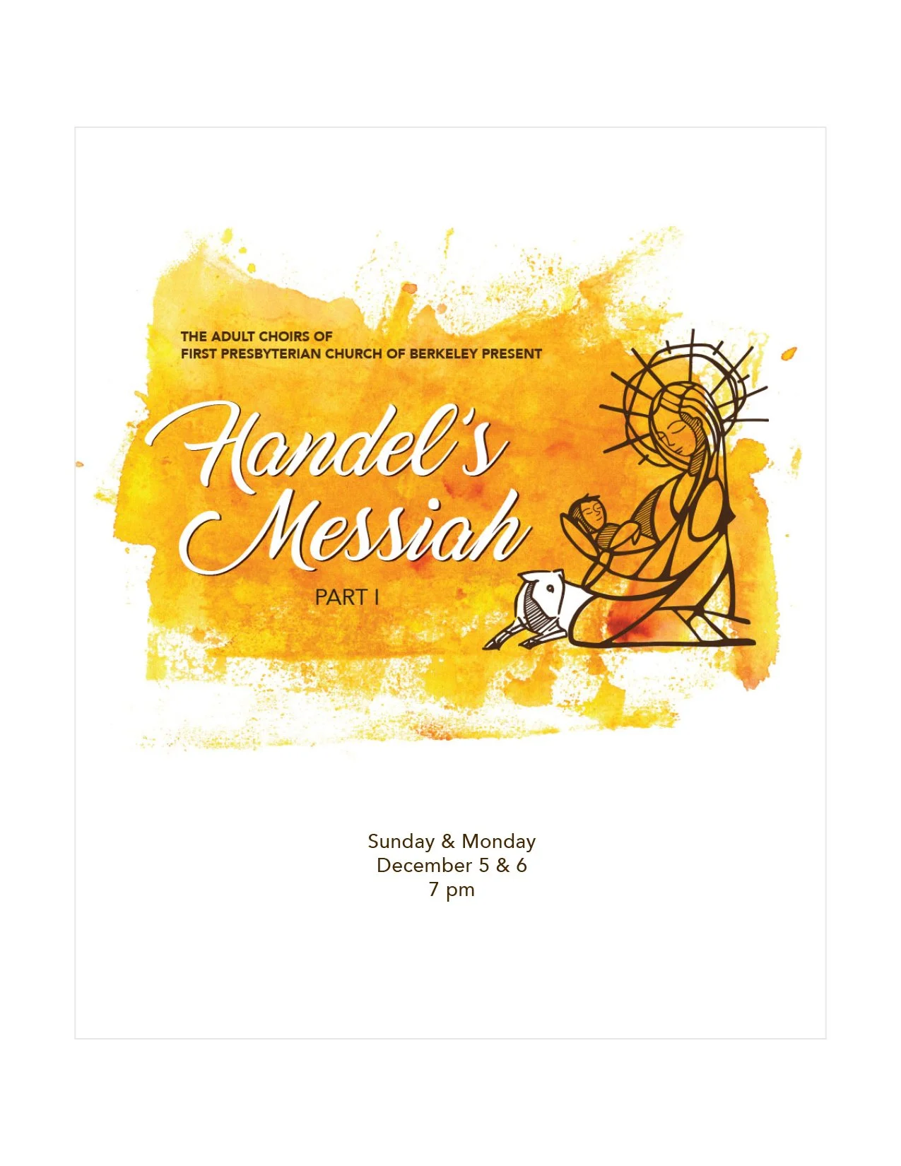 Handel's Messiah — Mary Jane Design