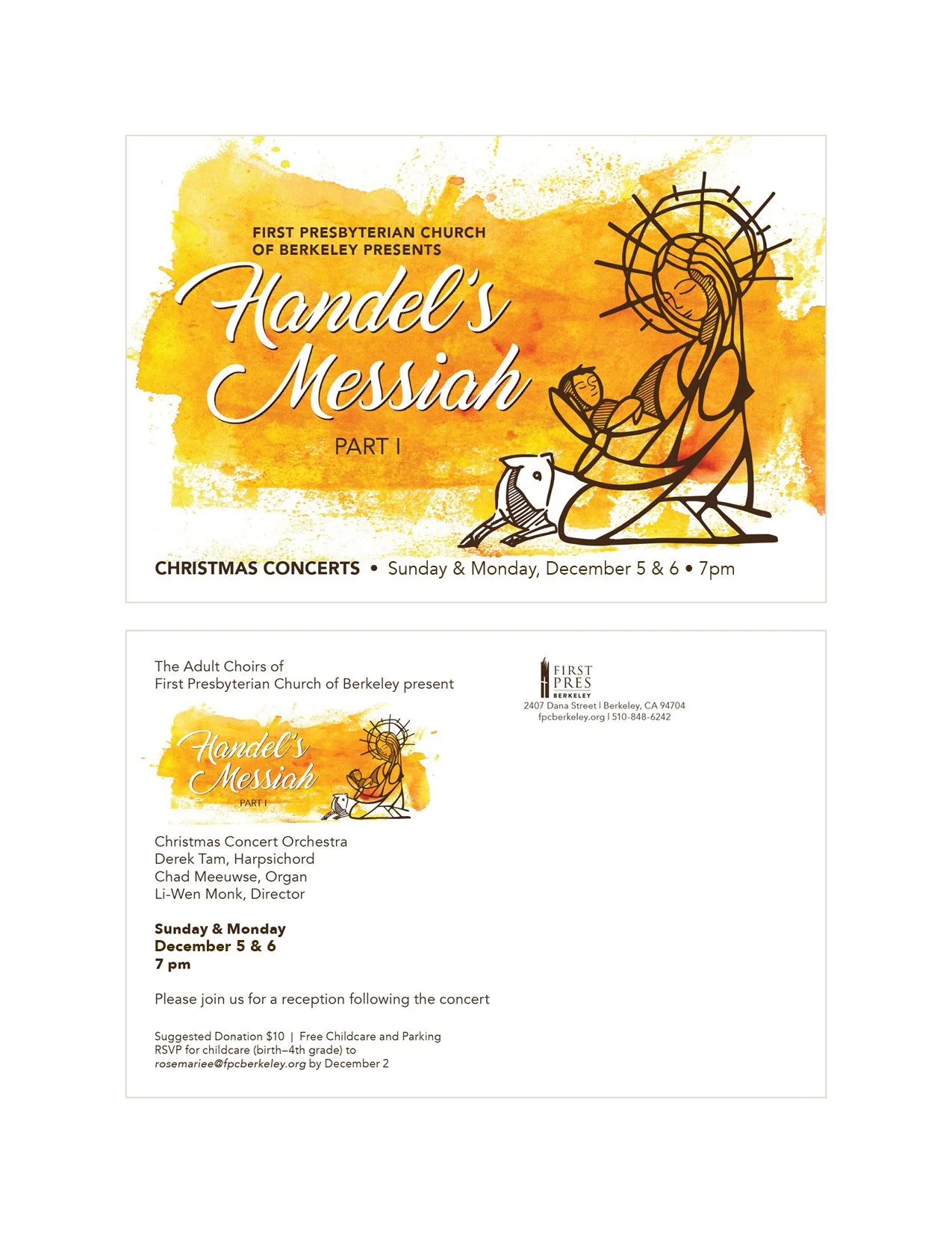 Handel's Messiah — Mary Jane Design