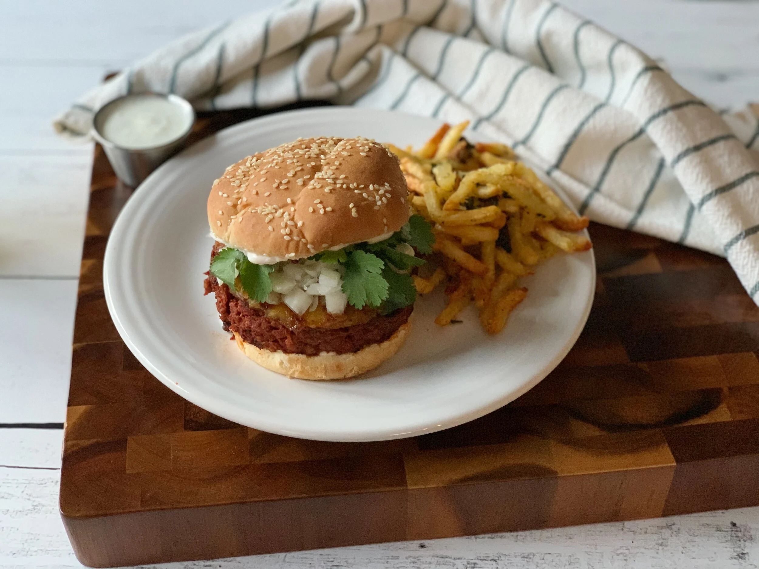 Al Pastor Burgers (both Meat & Vegan options) — Milford Kitchen
