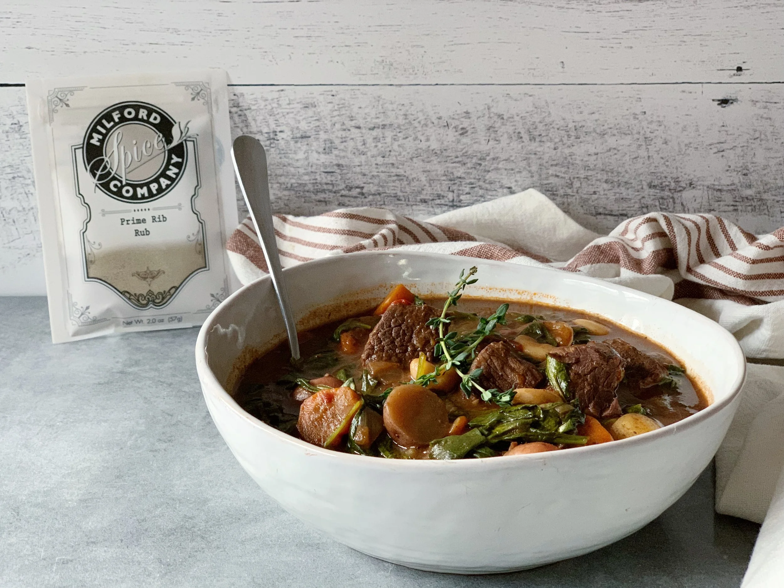 Spicy "Prime Rib" Beef Stew — Milford Kitchen