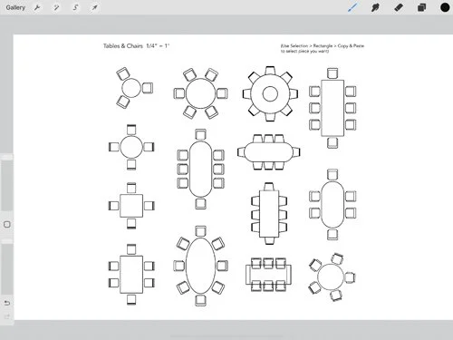 Architectural Furniture Templates