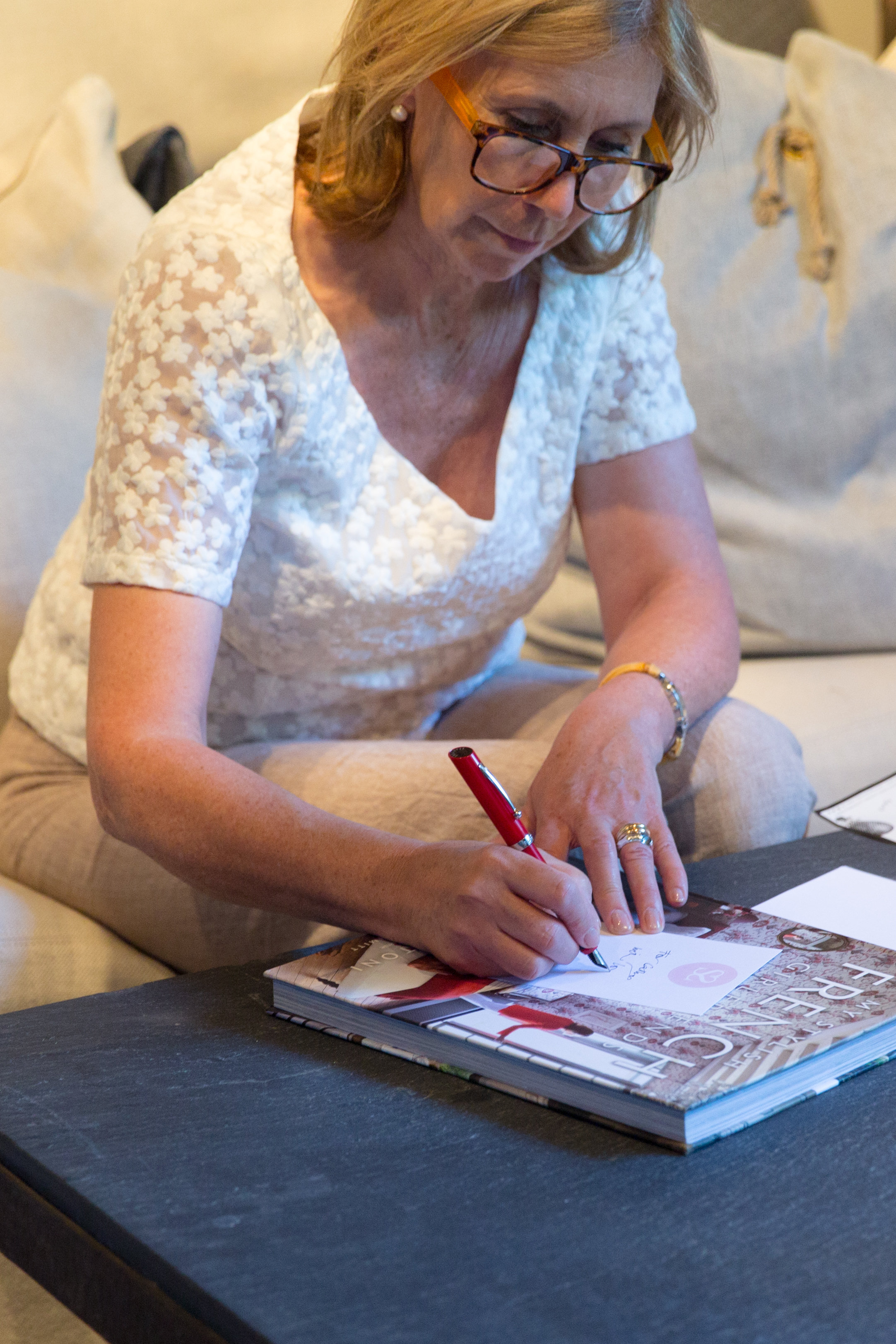 Sharon Santoni's Book Signing at Chateau Sonoma