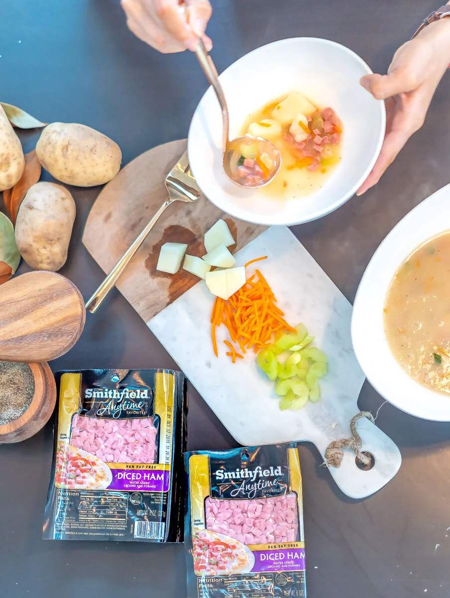 Collectively Candice by Candice Mathis | Hearty Potato and Ham Soup ...