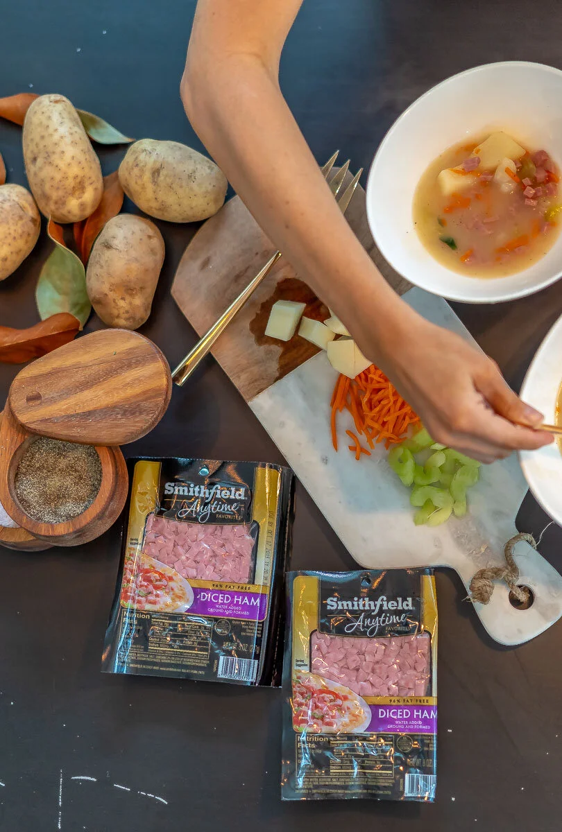 Collectively Candice by Candice Mathis | Hearty Potato and Ham Soup ...