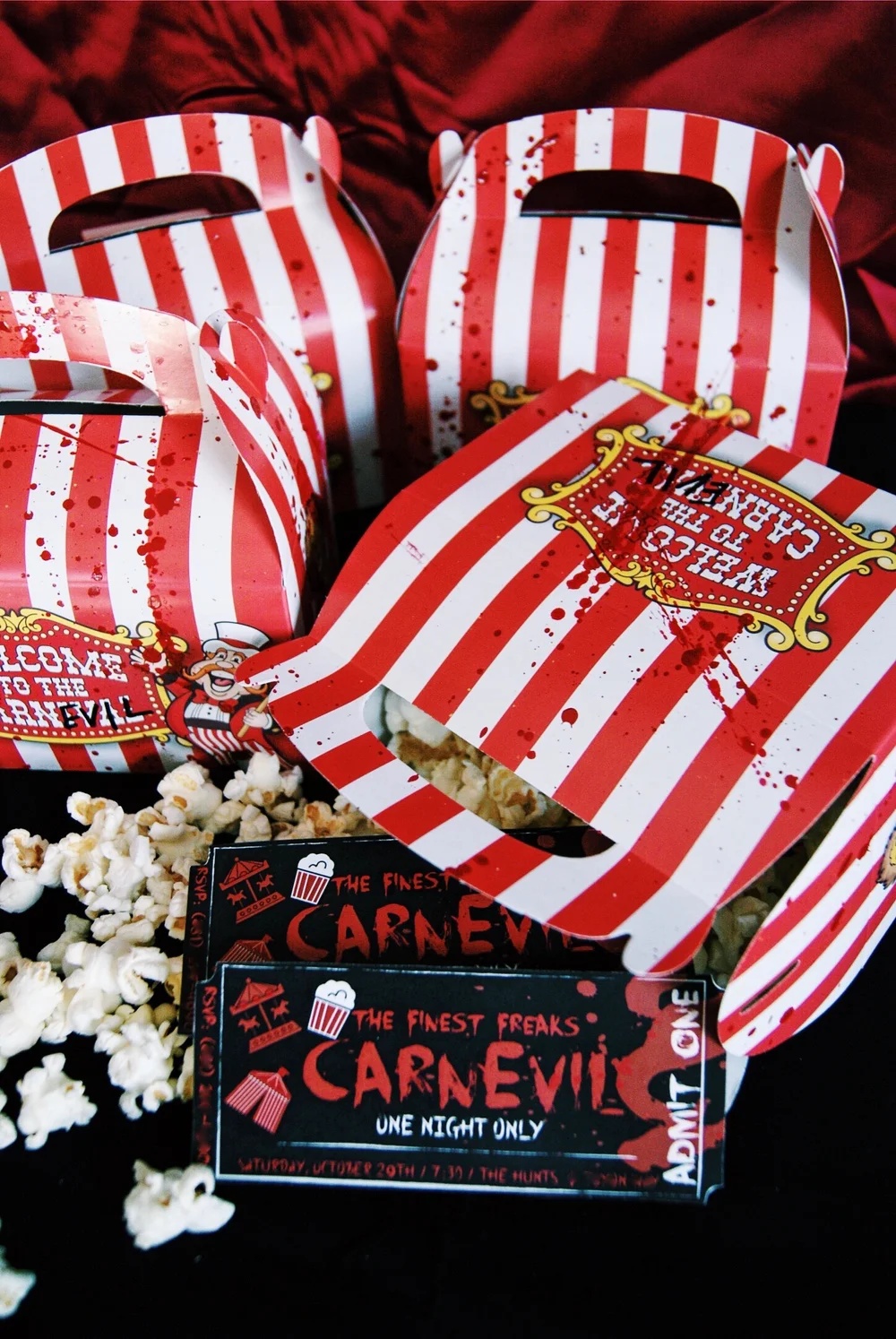 Halloween Invitations: CarnEvil Theme — Hello Ivy & Eve