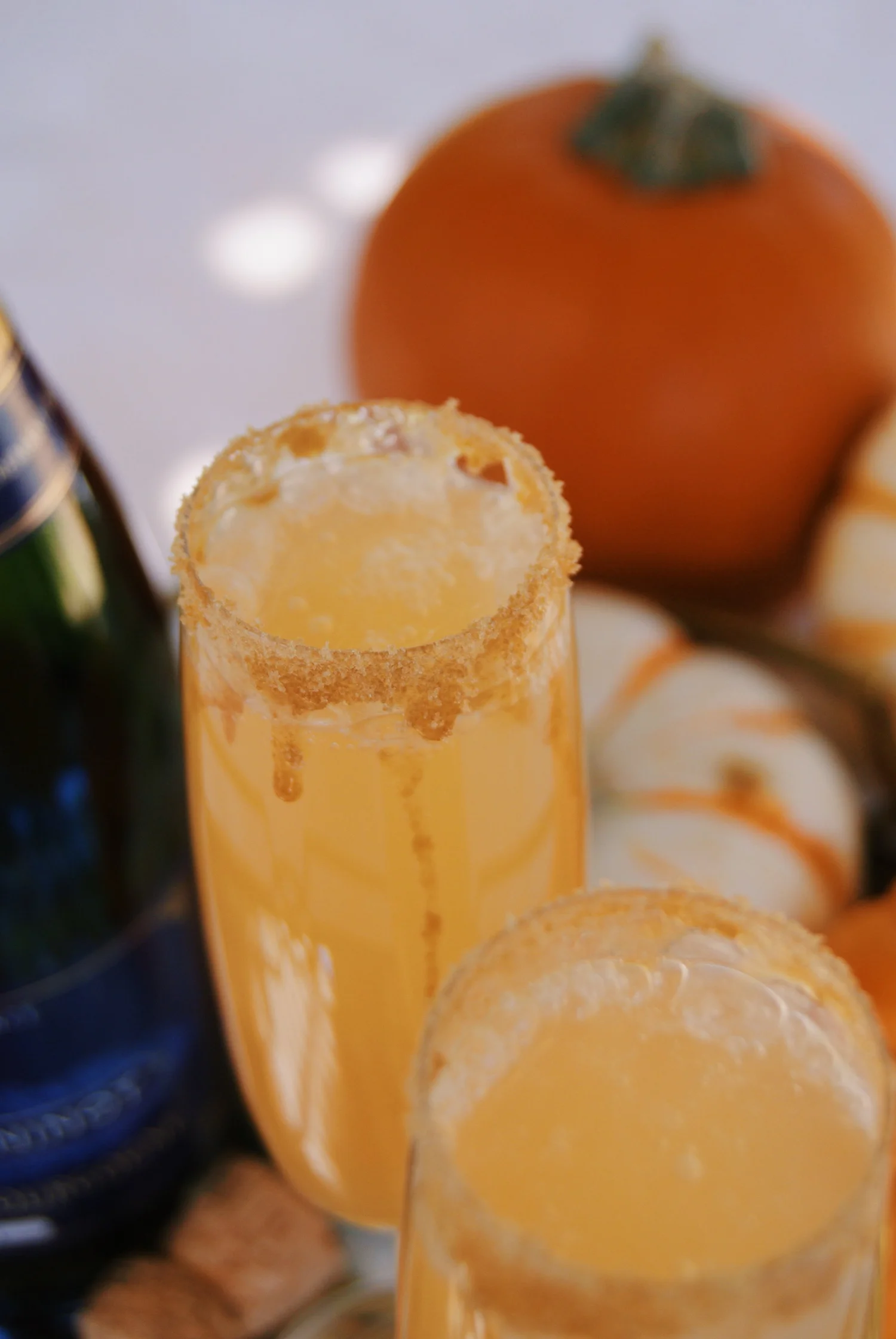 Autumn Champagne Cocktail — Hello Ivy & Eve