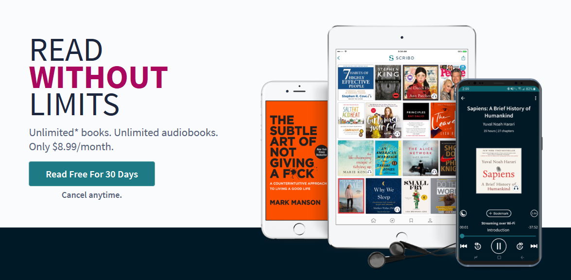 Scribd: Is it worth it? (2020 review updated)
