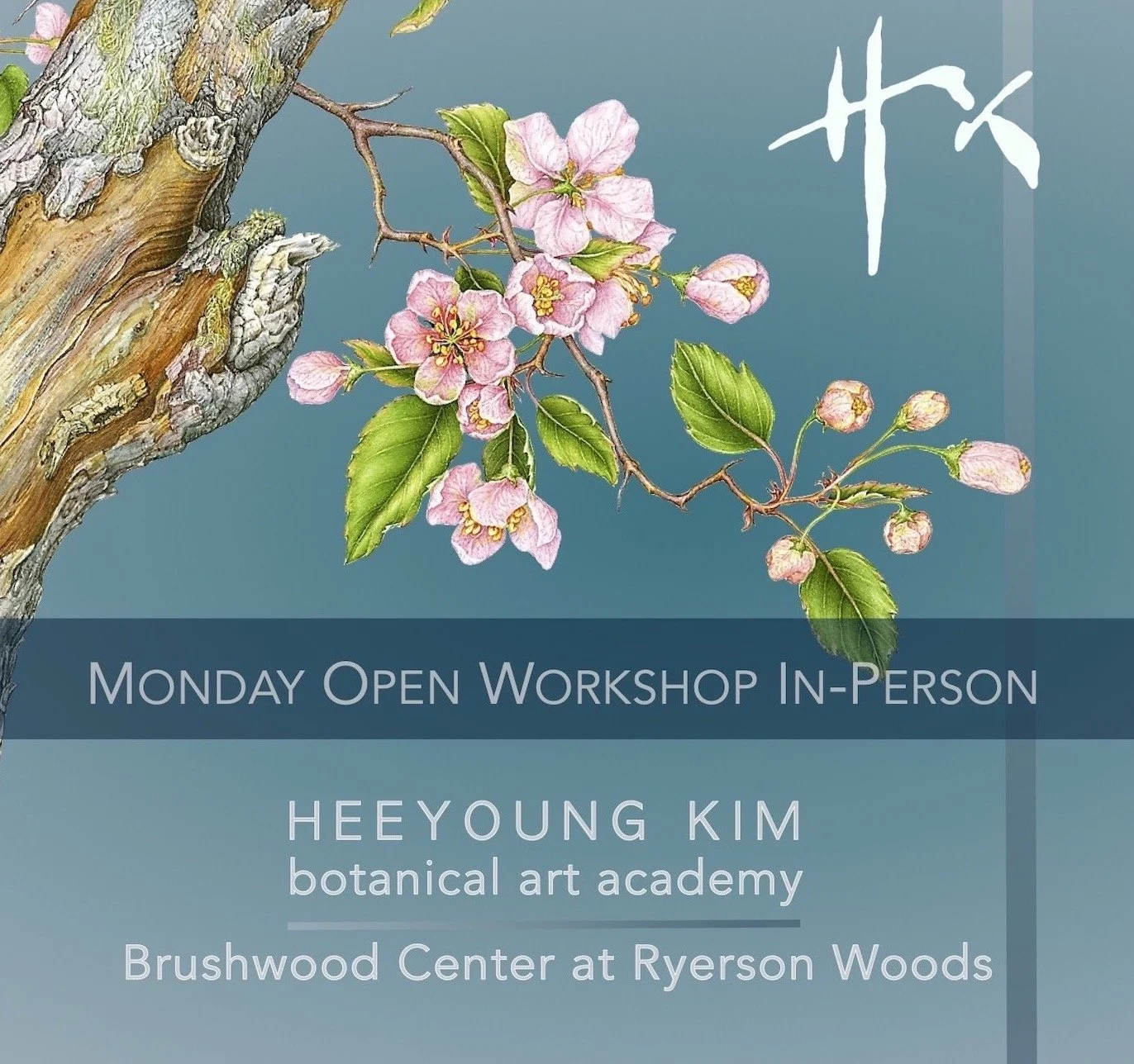 Botanical Art by Heeyoung Kim-Class Listing
