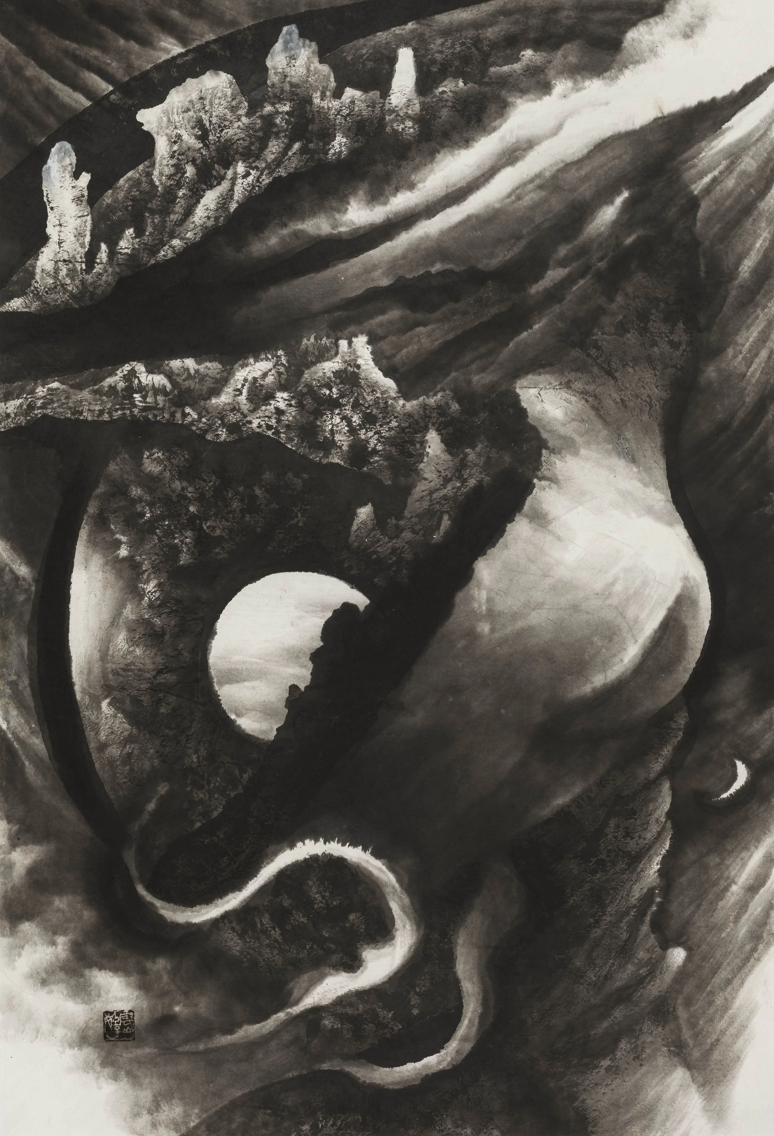 (2023) Jizi Wang — Waterfall Mansion & Gallery