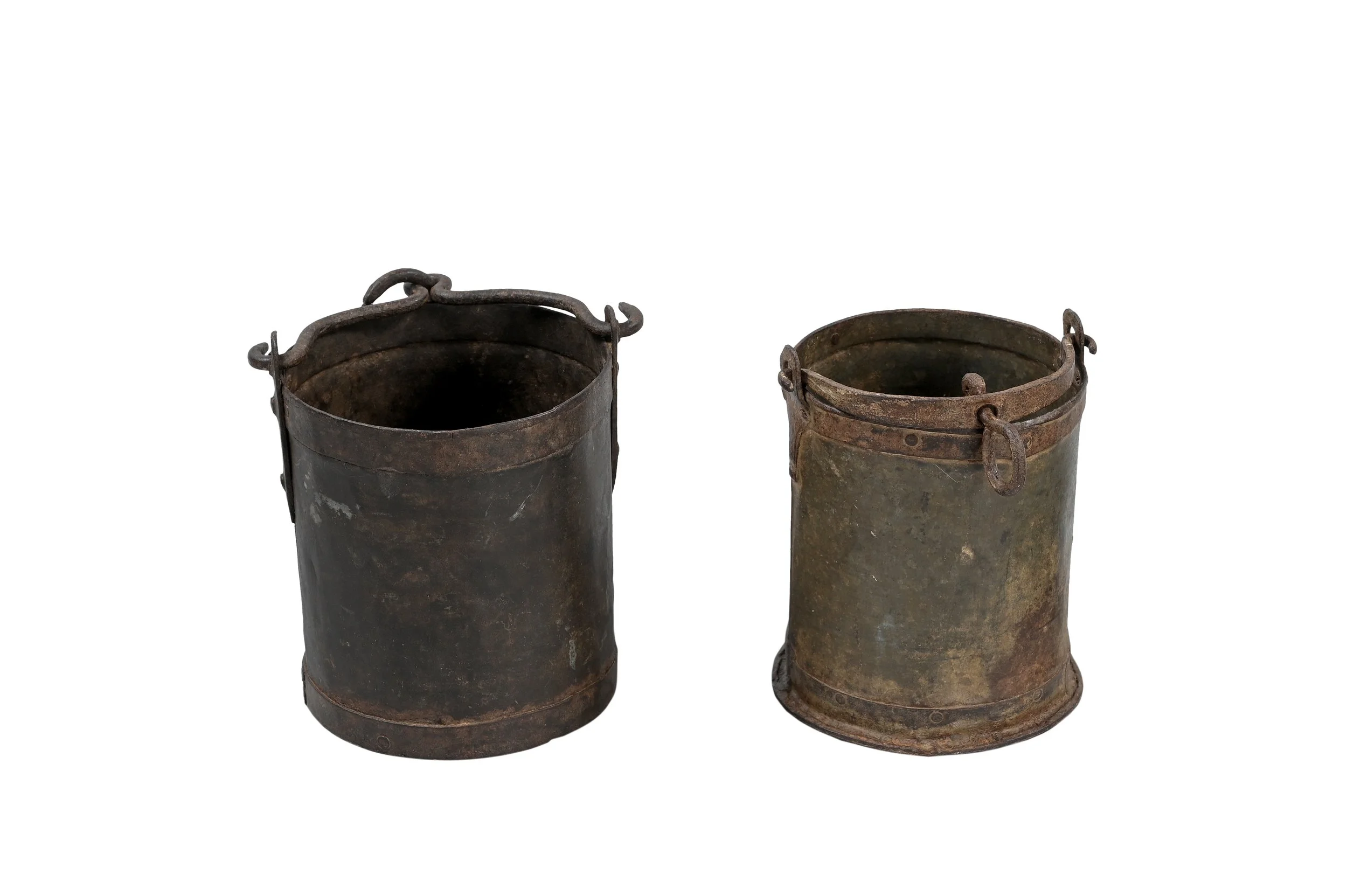ANTIQUE INDIAN IRON POT / MILK PAIL — Haveli Of Byron Bay - Vintage ...