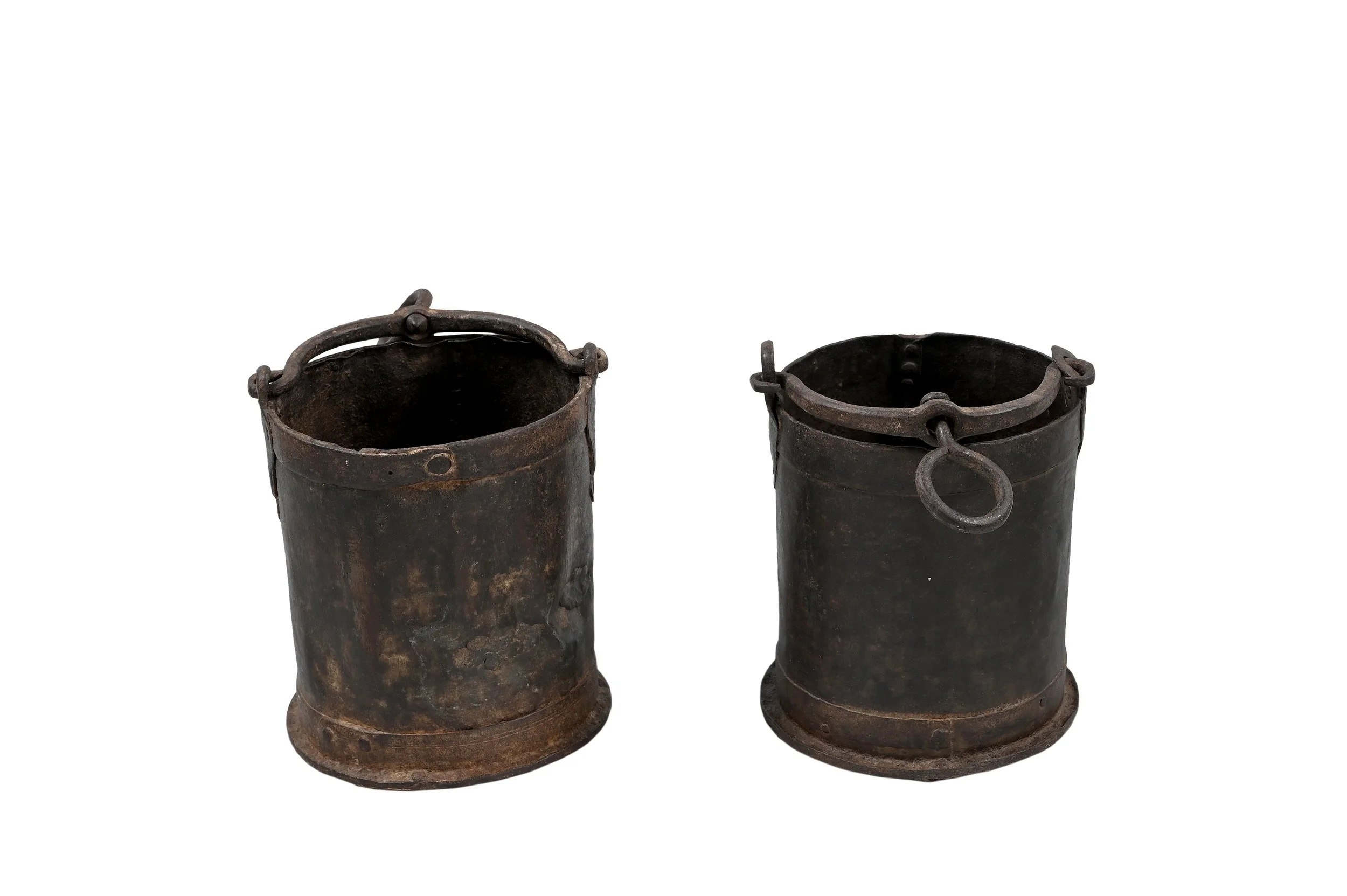 ANTIQUE INDIAN IRON POT / MILK PAIL — Haveli Of Byron Bay - Vintage ...