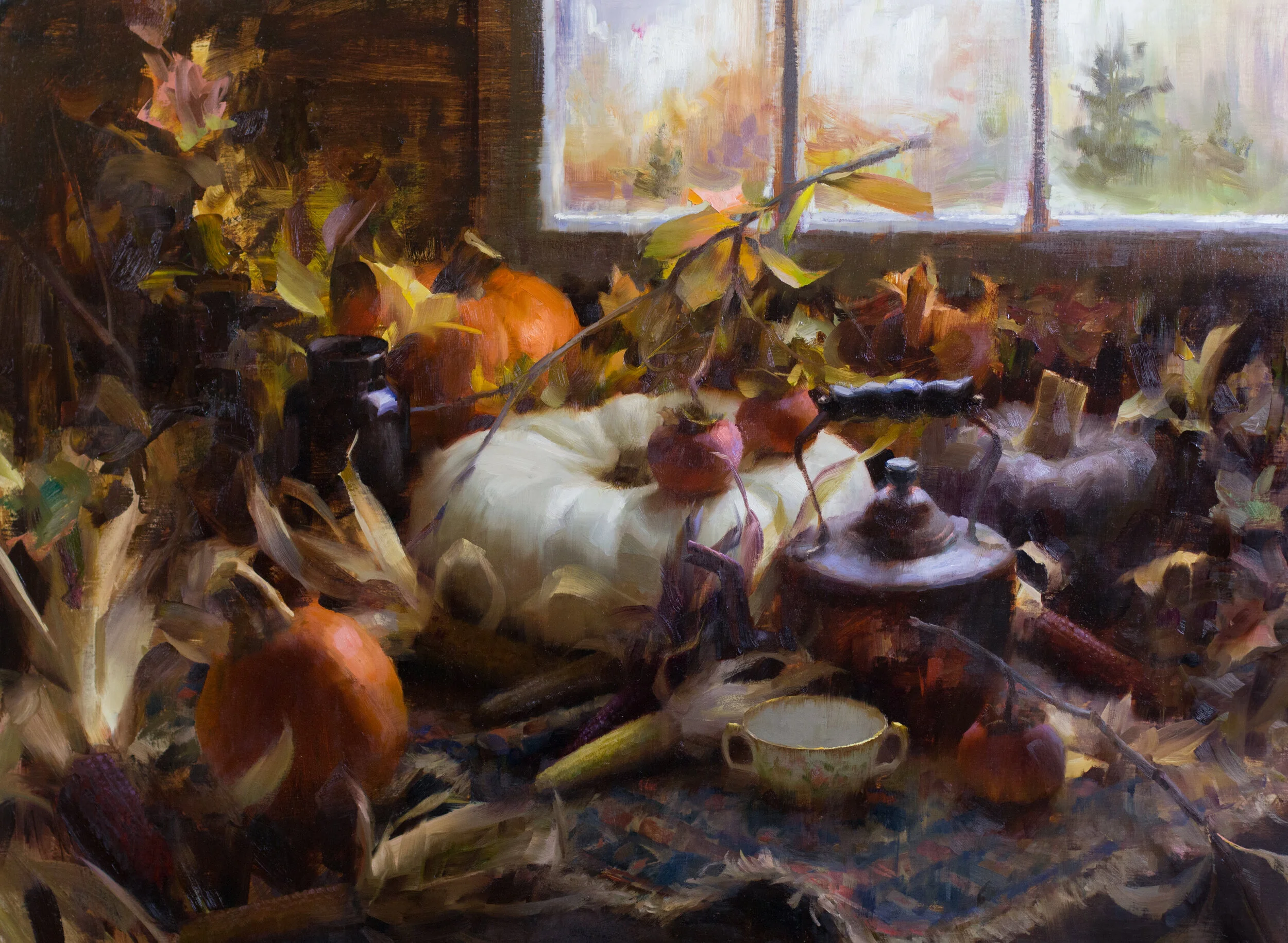 2024 Daniel Keys - Still Life with Flowers, in Oil (9/23-9/26 ...