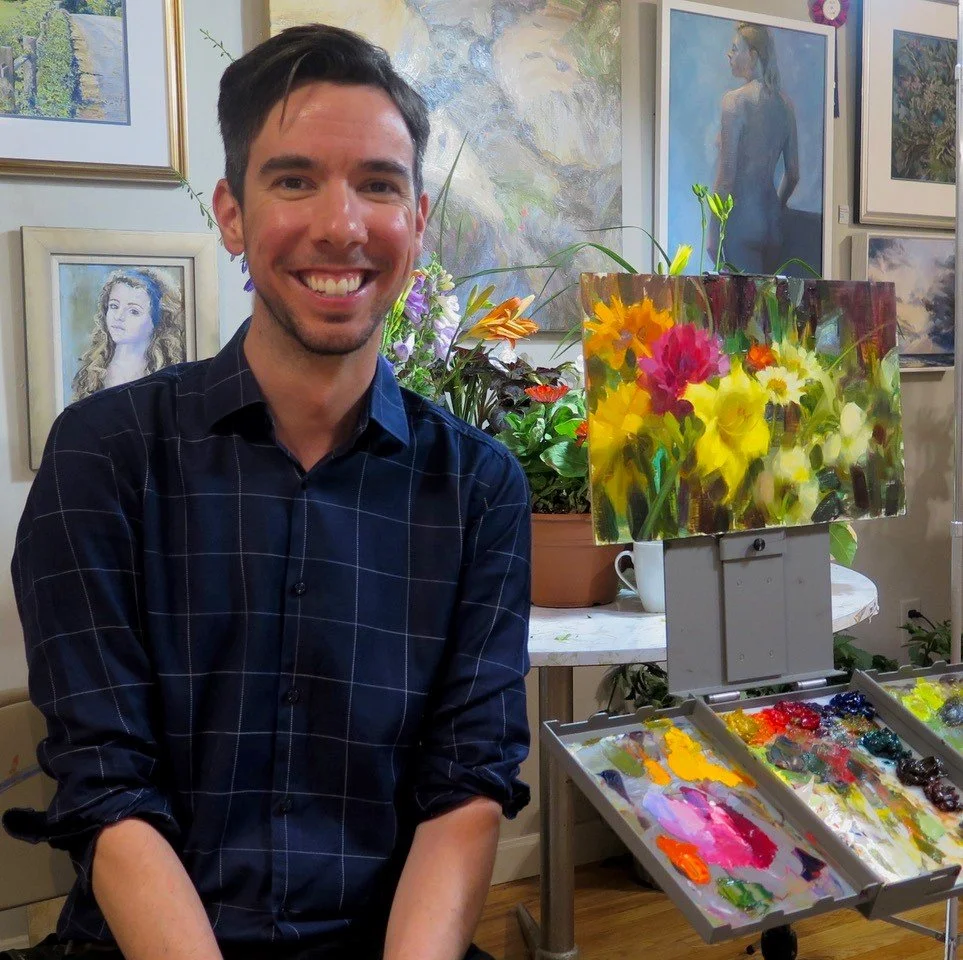 2026 Daniel Keys - Still Life with Flowers & Fruit, in Oil (9/21-9/24 ...