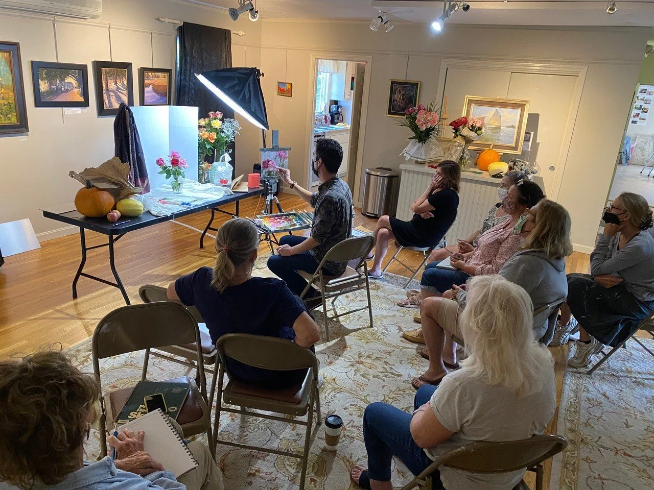 2024 Daniel Keys - Still Life with Flowers, in Oil (9/23-9/26 ...