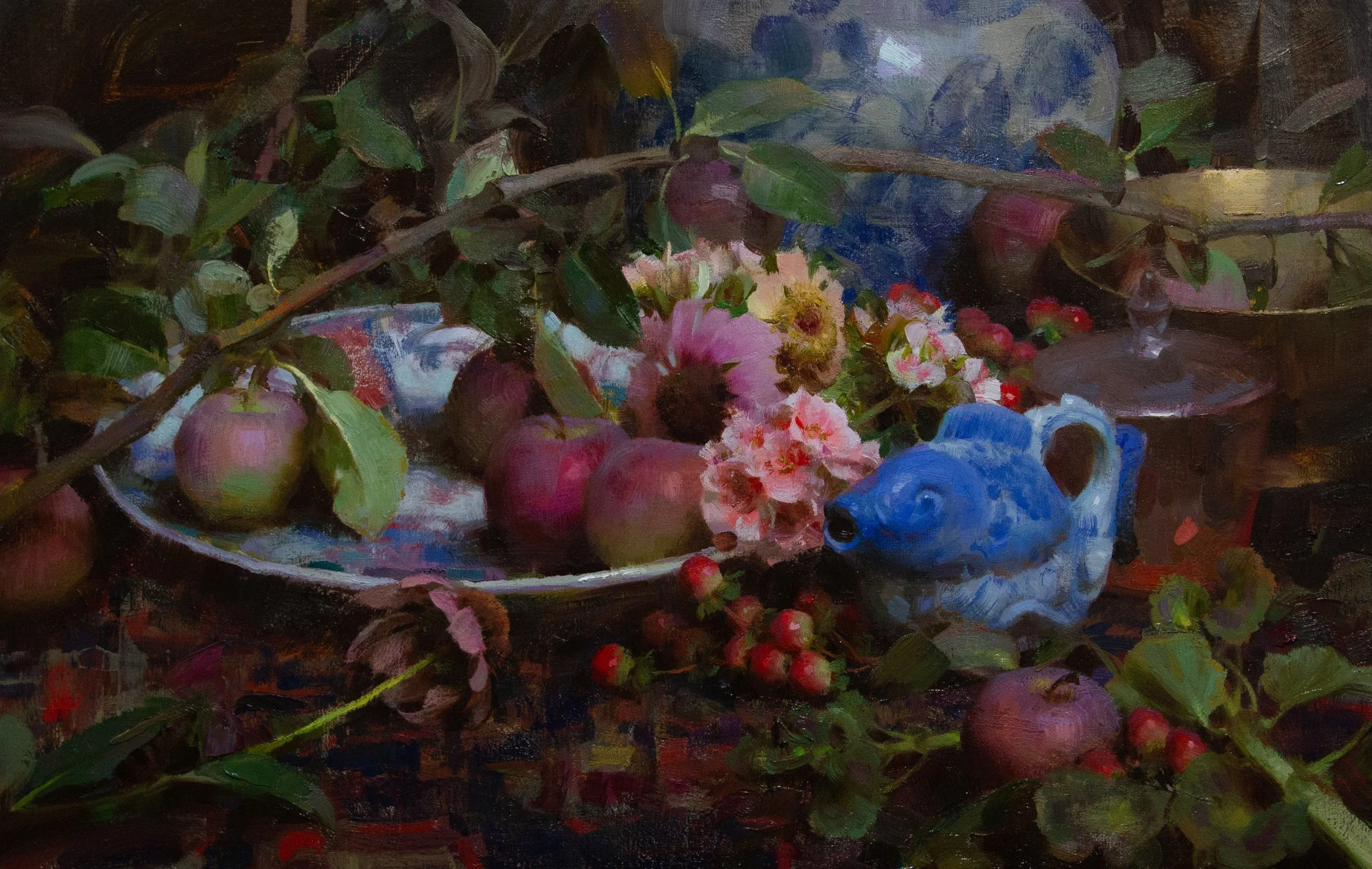 2024 Daniel Keys - Still Life with Flowers, in Oil (9/23-9/26 ...