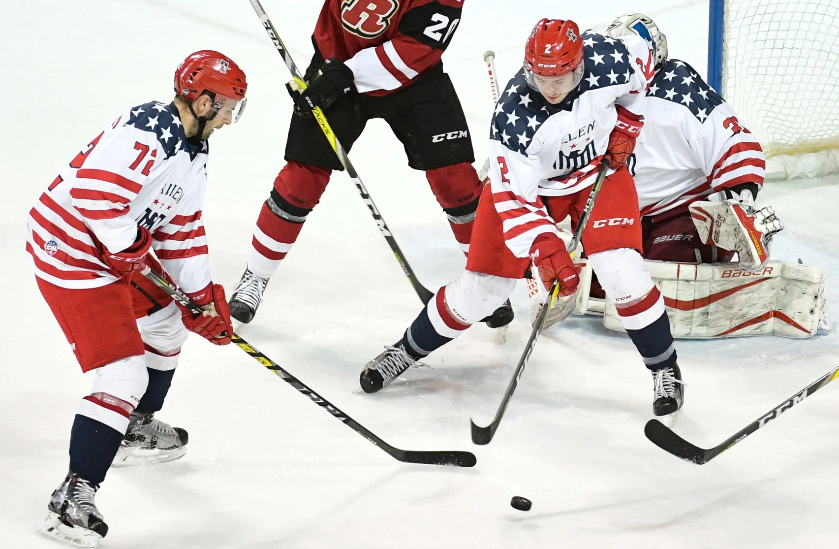 Allen Americans: Patriotic Jersey Night — OT Sports