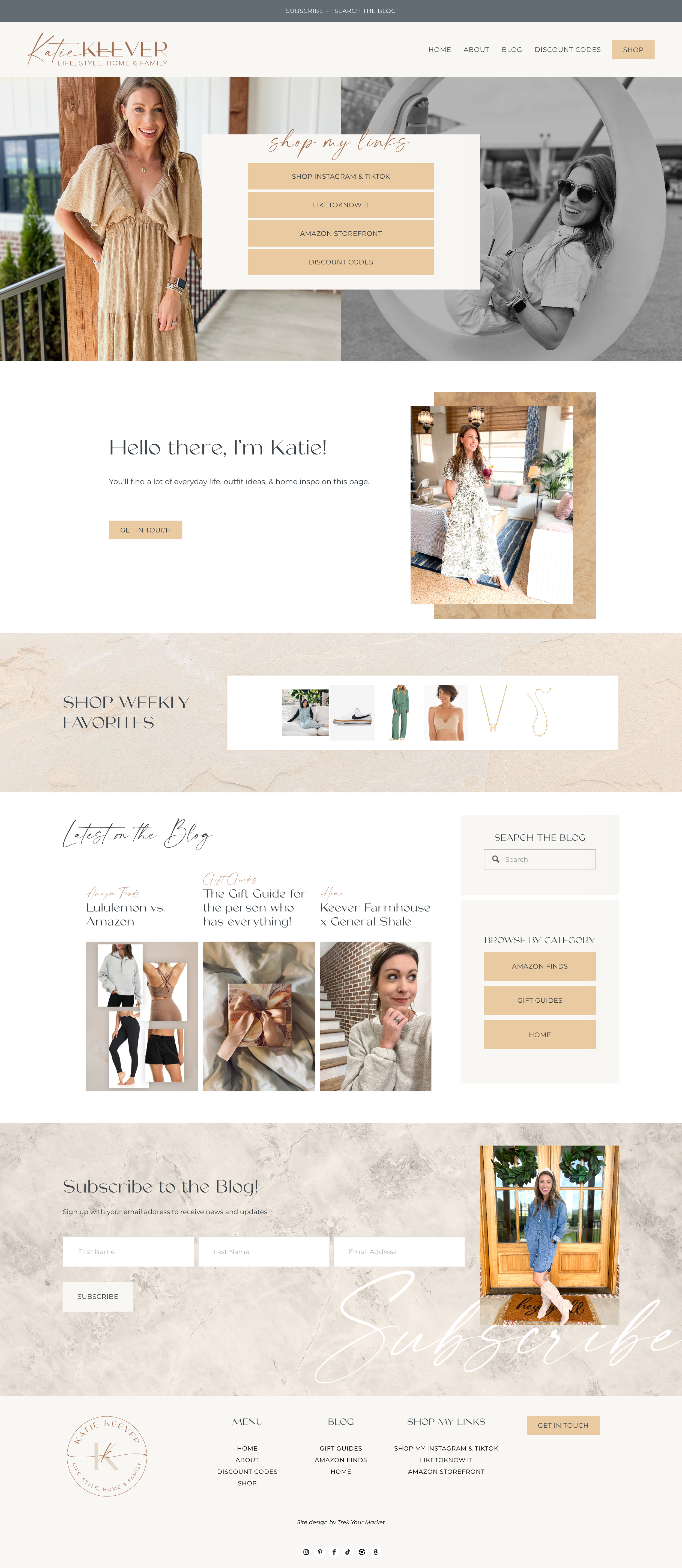 Katie Keever launch! — Customizable Squarespace, Shopify, & WordPress ...