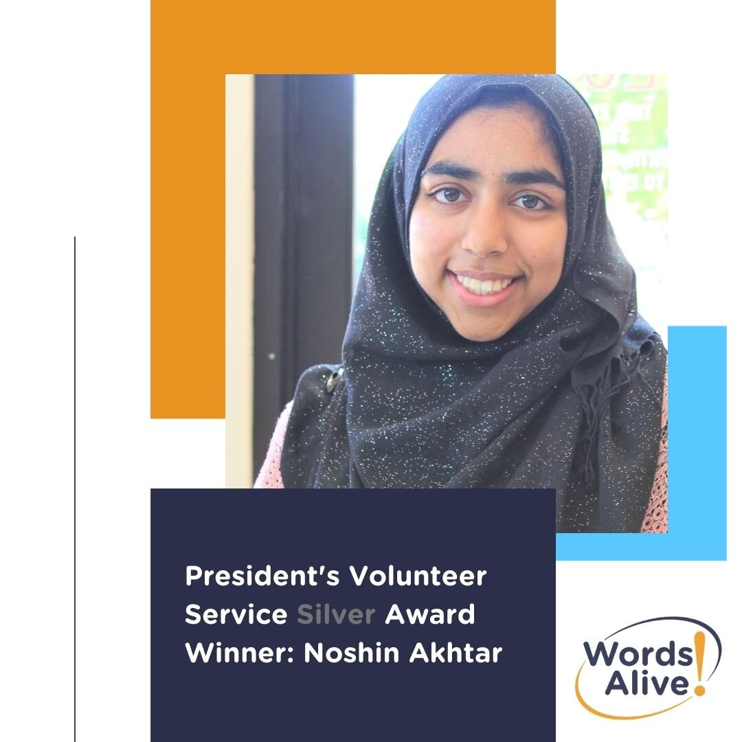 Congrats to our President's Volunteer Service Award Winners! — Words Alive
