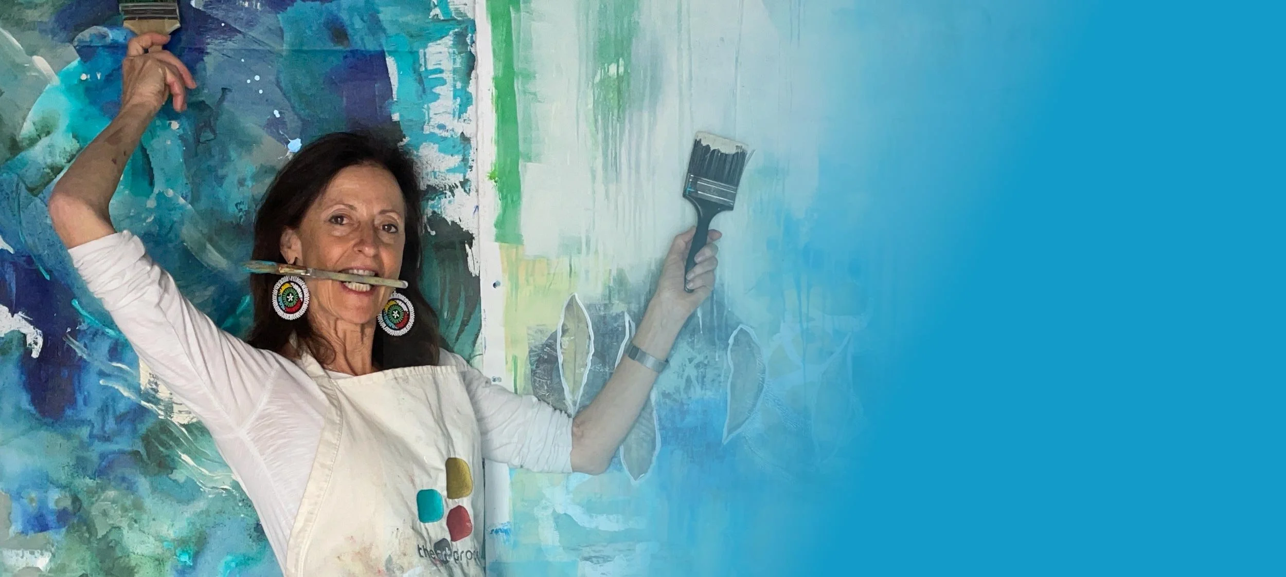 Mixed Media Art Classes and Team Building Events | Kathy Leader