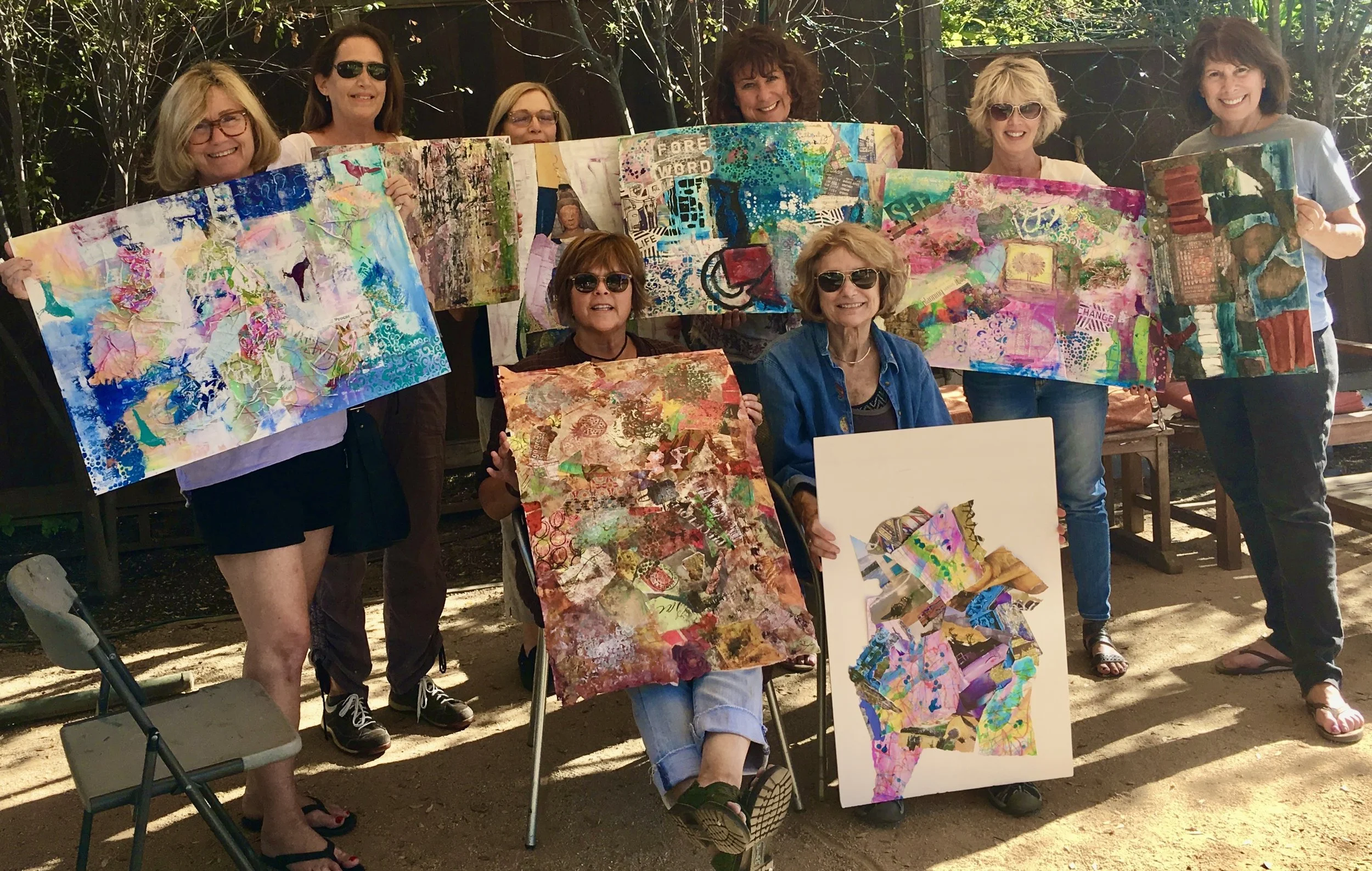 Mixed Media Art Classes and Team Building Events | Kathy Leader