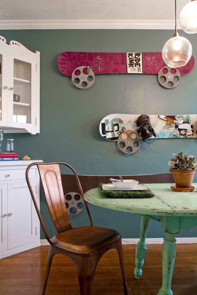 9 Creative Things To Do With Your Old Snowboard — The Snow Chasers ...