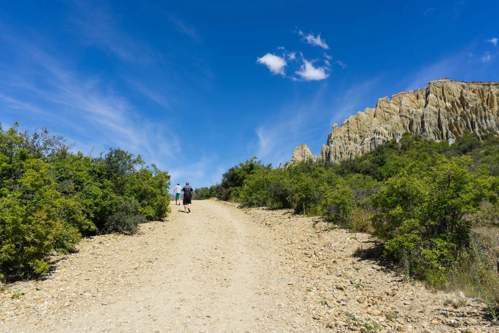 Getting To The Clay Cliffs In Omarama - A Geological Wonder