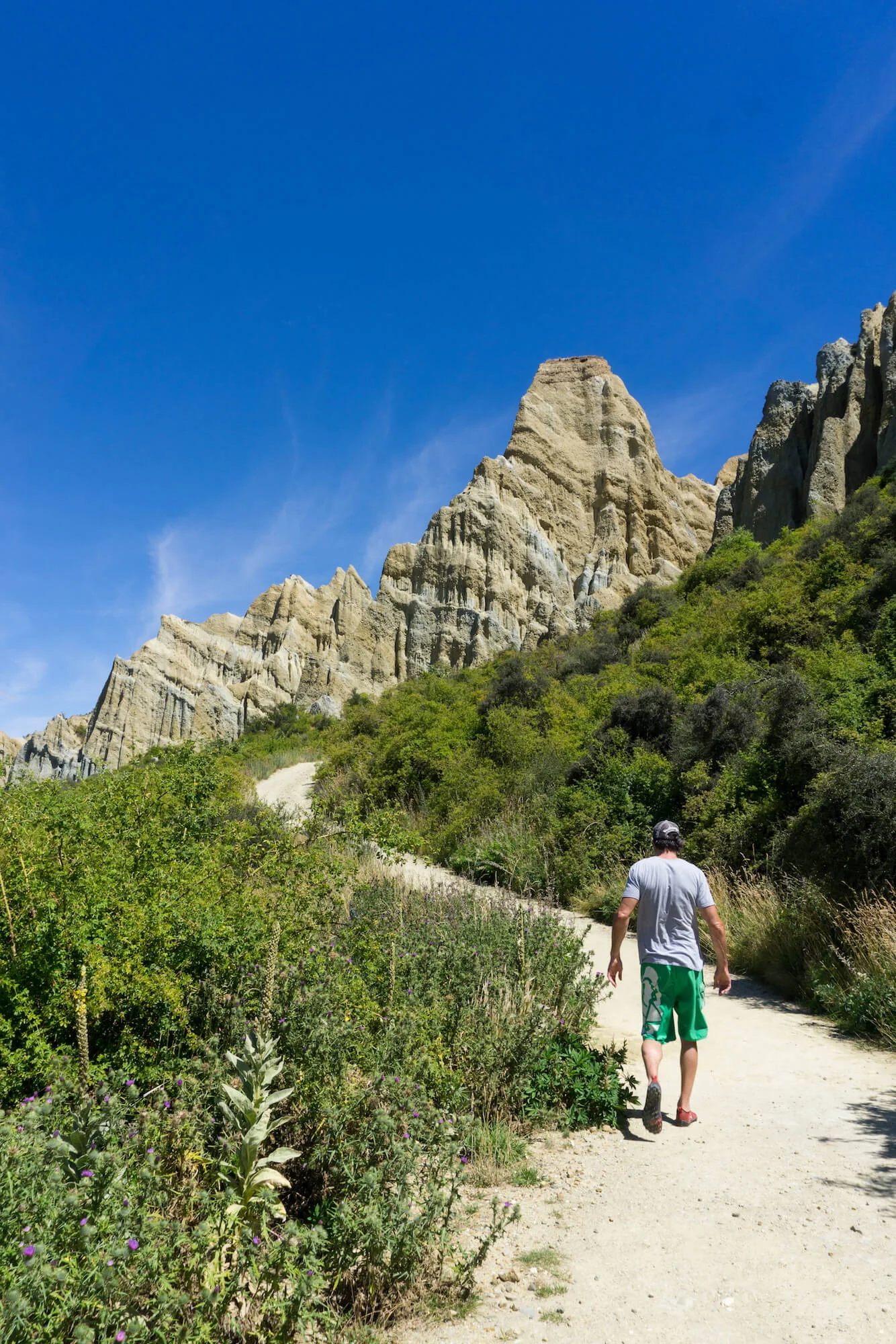 Getting To The Clay Cliffs In Omarama - A Geological Wonder