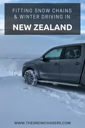 Fitting Snow Chains And Winter Driving In New Zealand