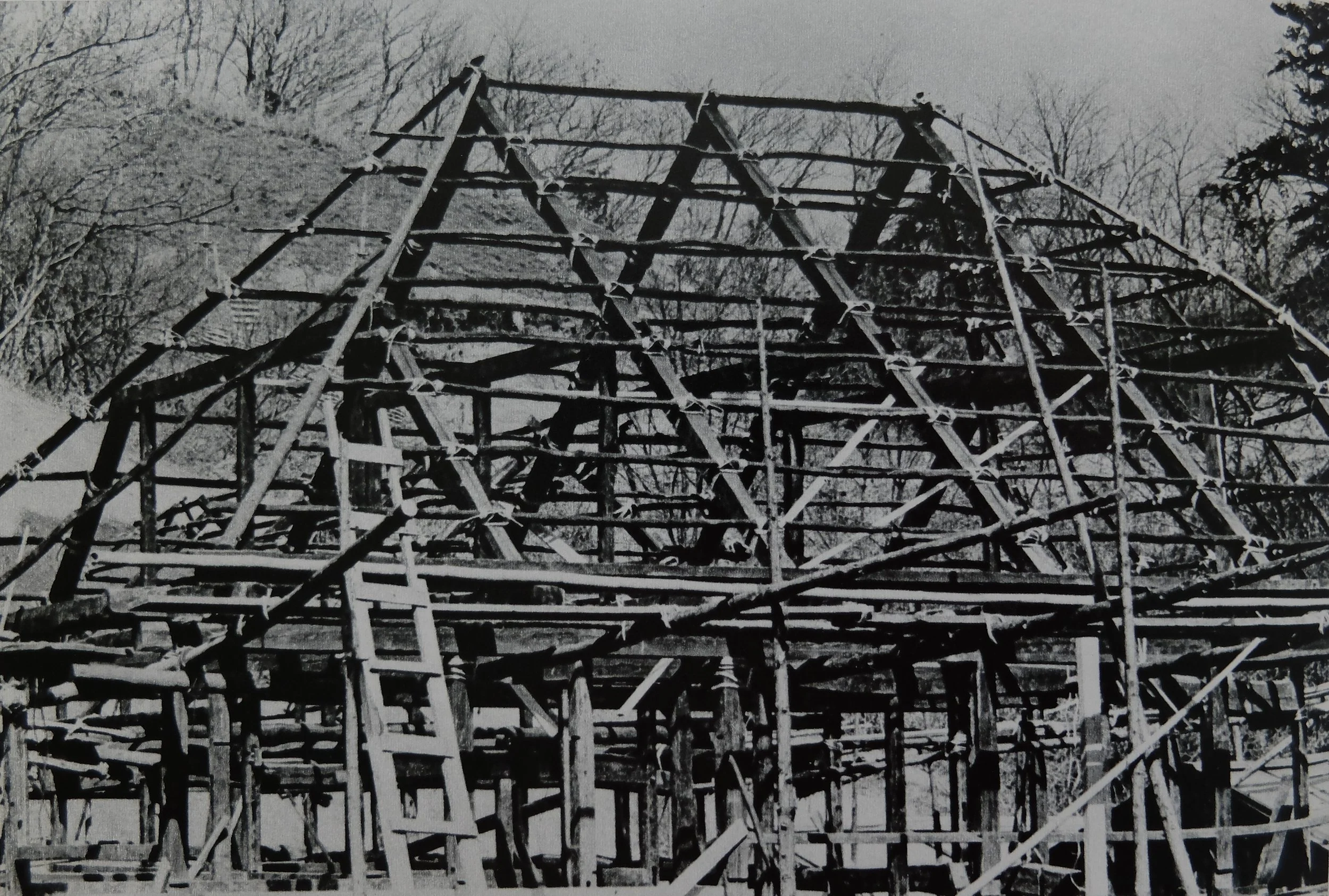 Japanese Minka XXXI - Roof Framing 9: Wagoya Framing — FOLKO