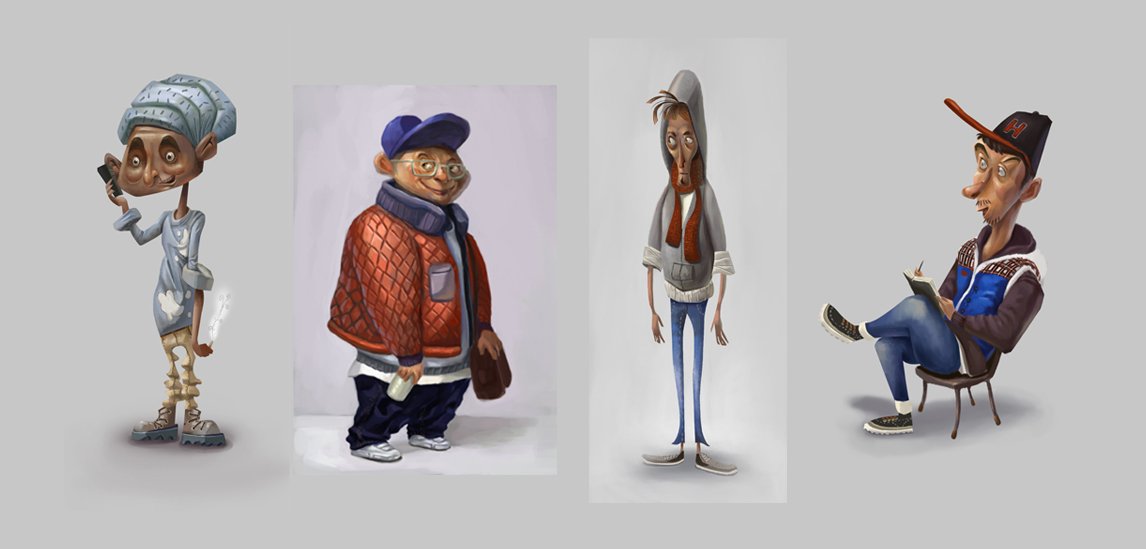 Character Design — Nicholas Hong