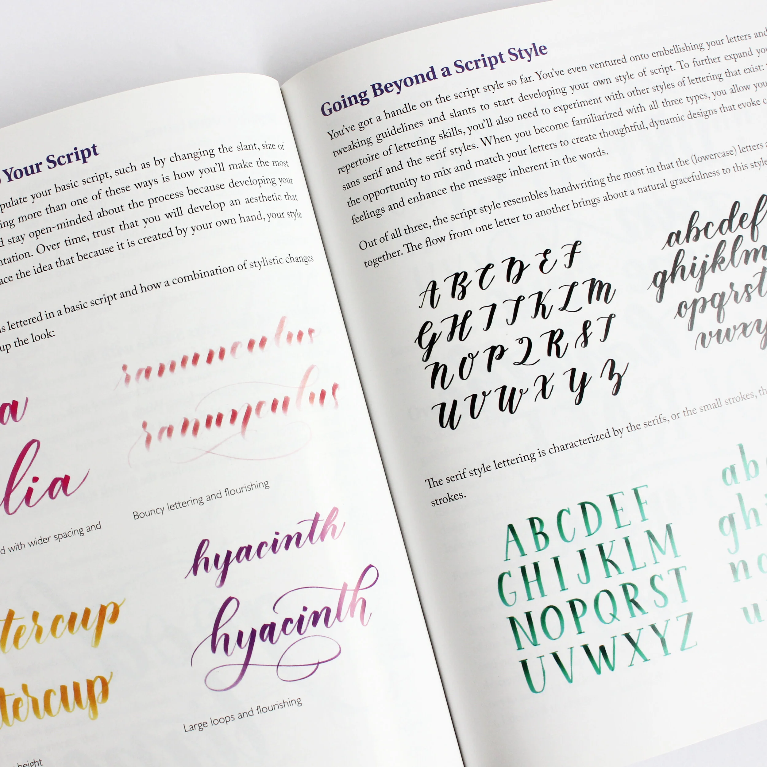Brush Pen Lettering Book — Grace Song Calligraphy