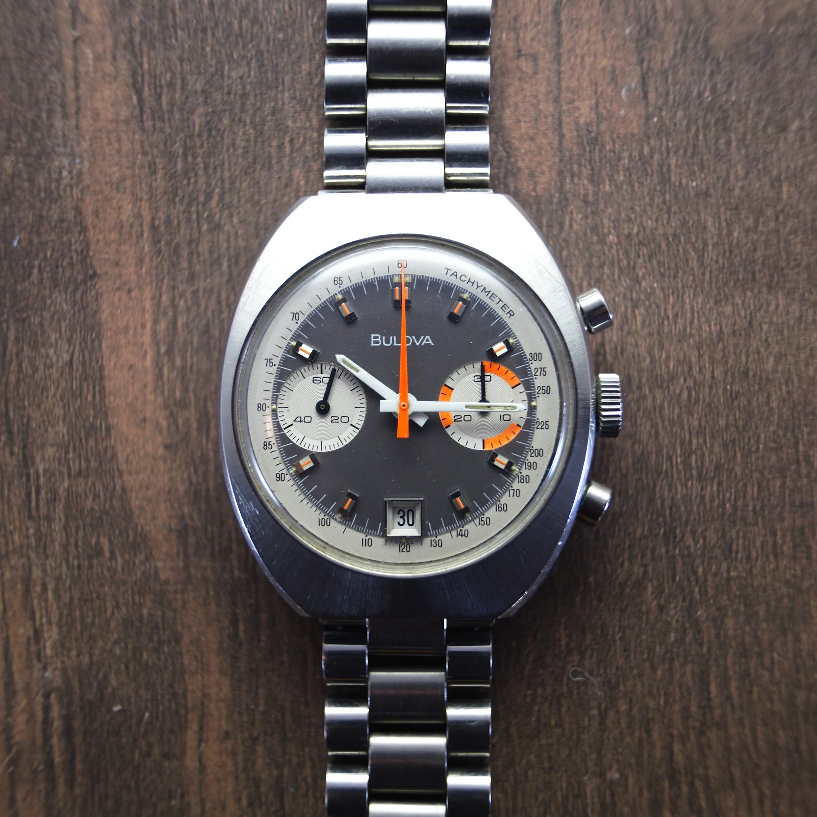 Bulova Chronograph 'D' c.1971 — Buying On Time Vintage Watches