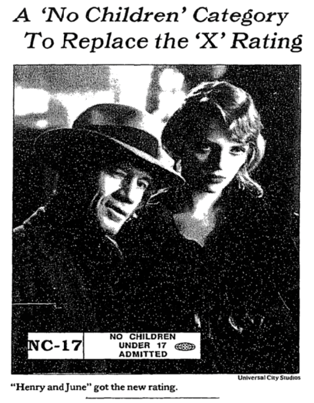 1988: Prologue: Porn, Feminism & the folly of NC-17 (Erotic 90s, Part 1) — You Must Remember This