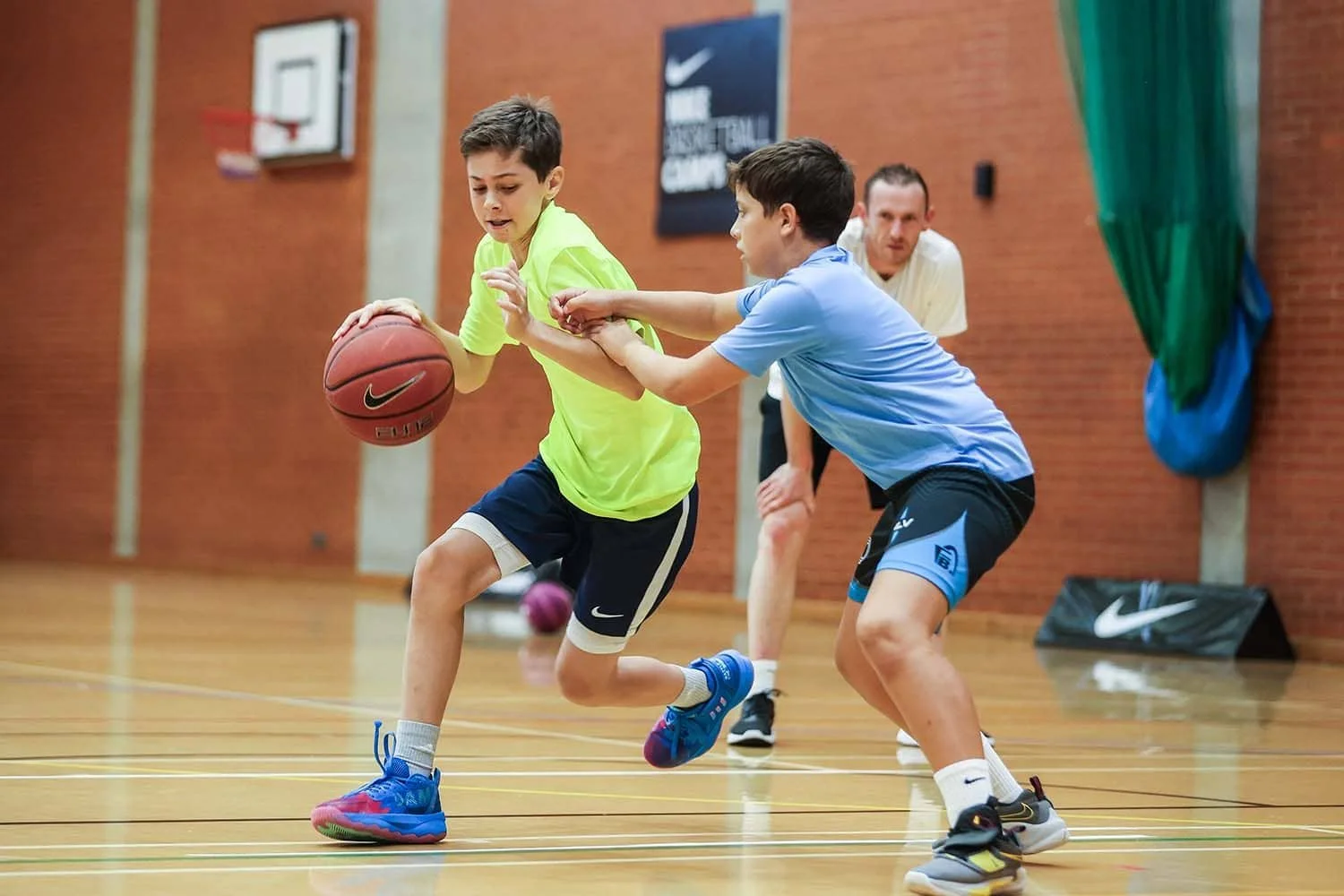 Nike Basketball Camp Development with English