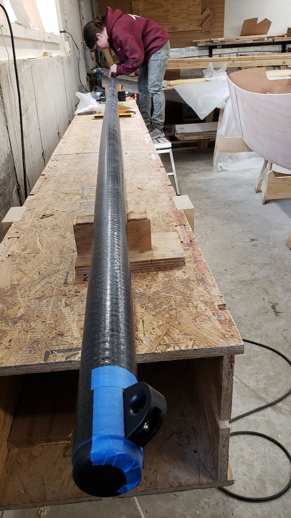 Carbon Masts & Spars — Chase Small Craft