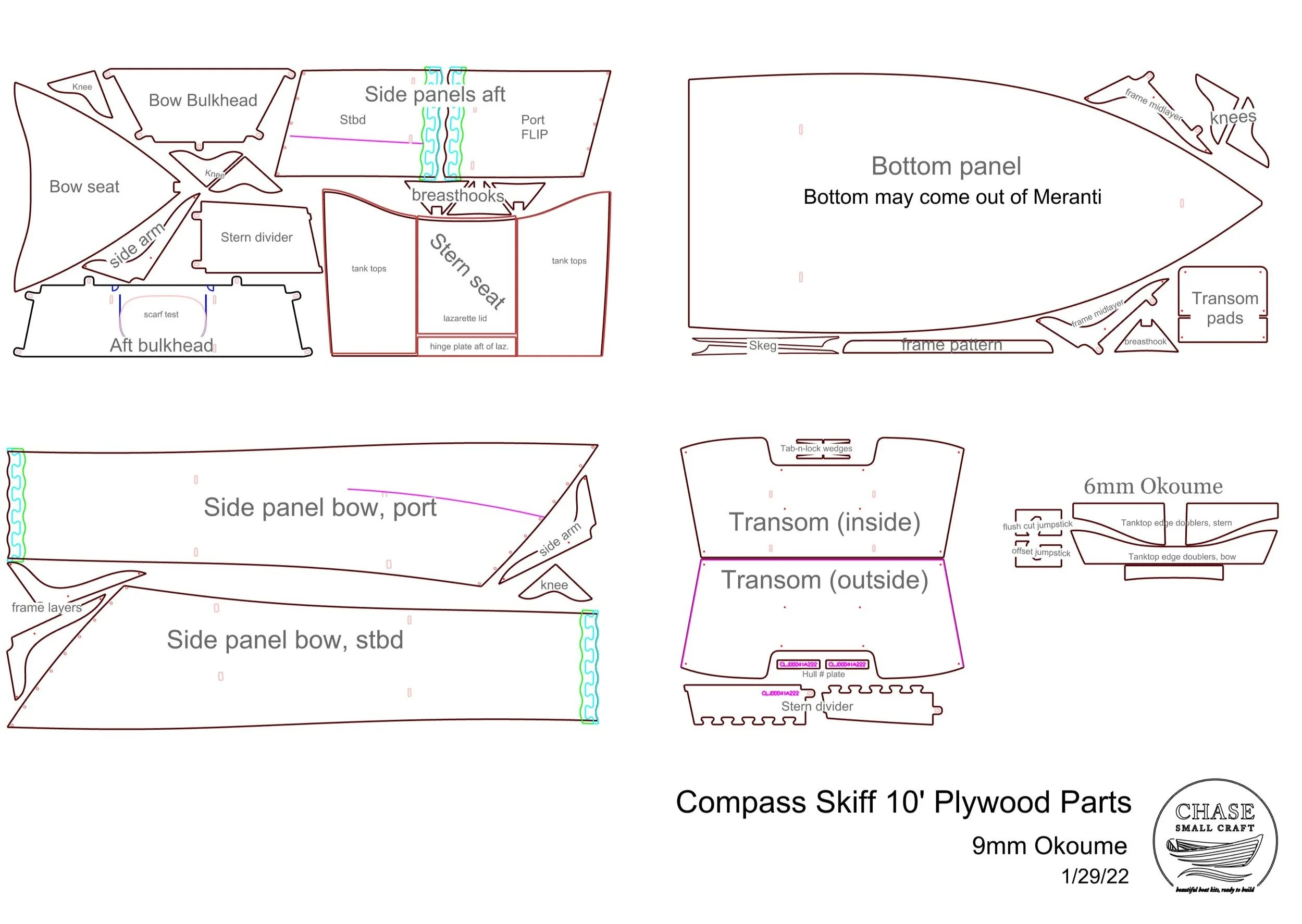 Compass Skiff / 10 & 12 — Chase Small Craft