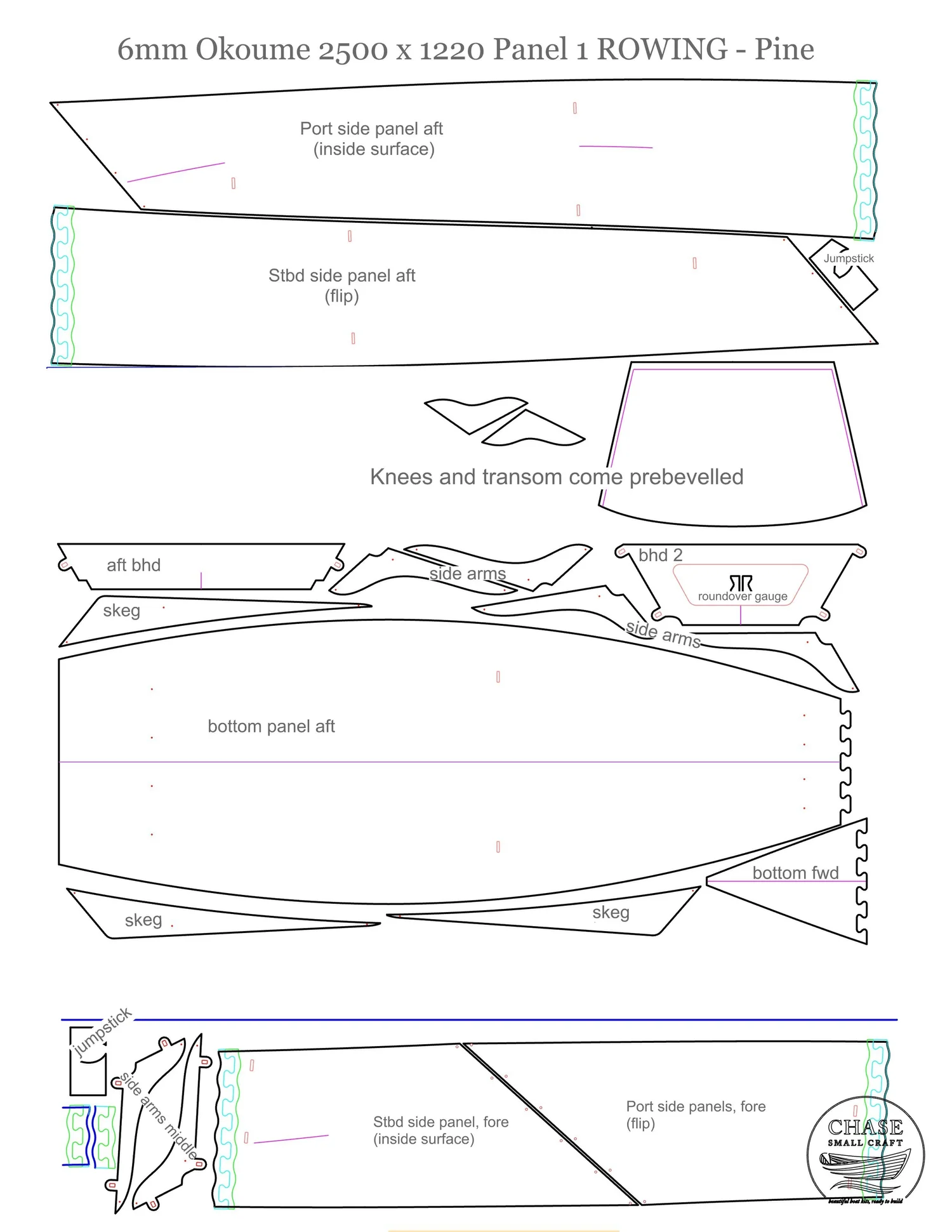 Echo Bay Dory Skiff - Rowing — Chase Small Craft