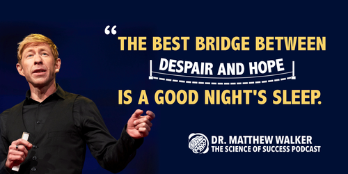 The Truth About Sleep - And How It Can Save Your Life with Dr. Matthew ...